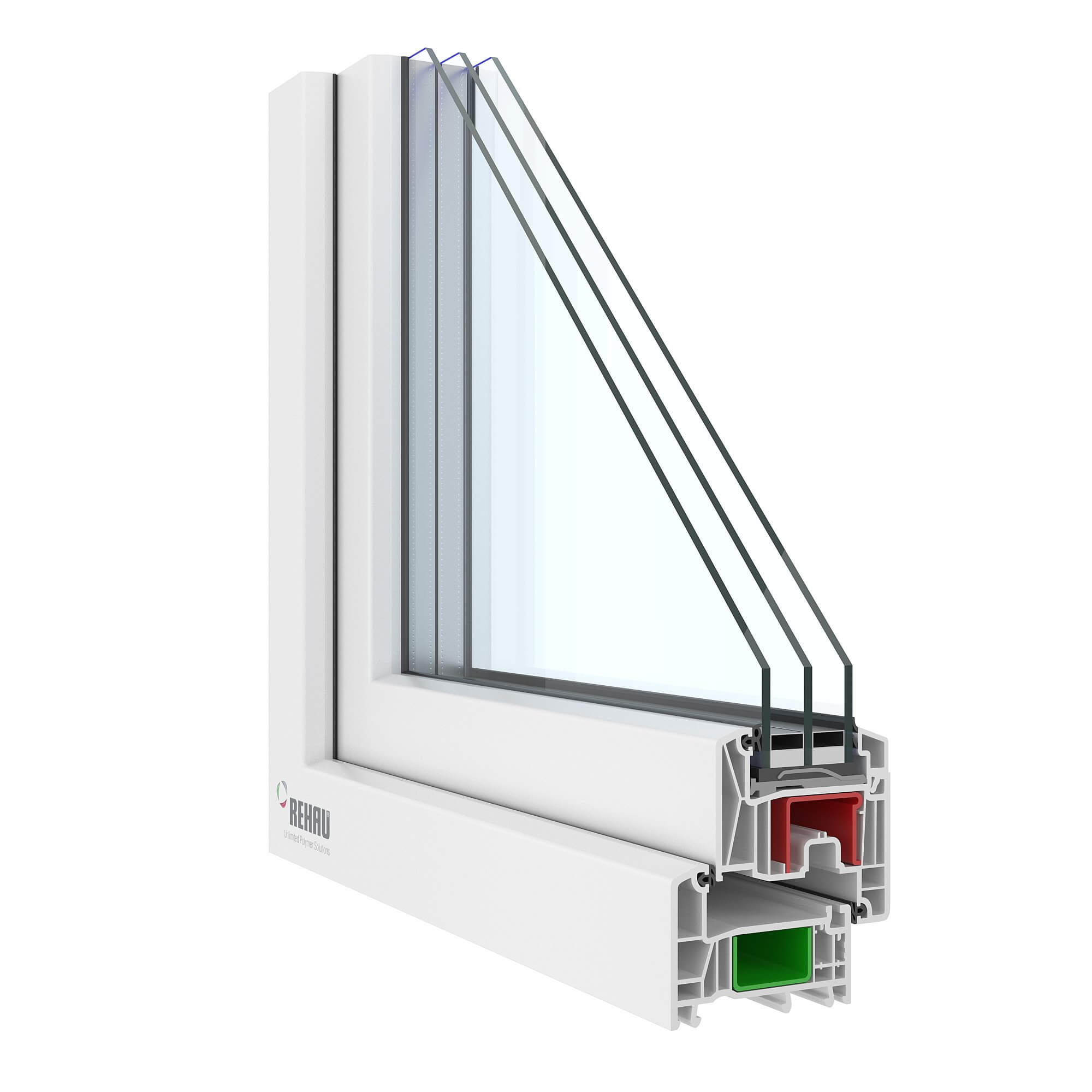 Rehau Window Profiles 32 Models - 3D Model by RensiCG
