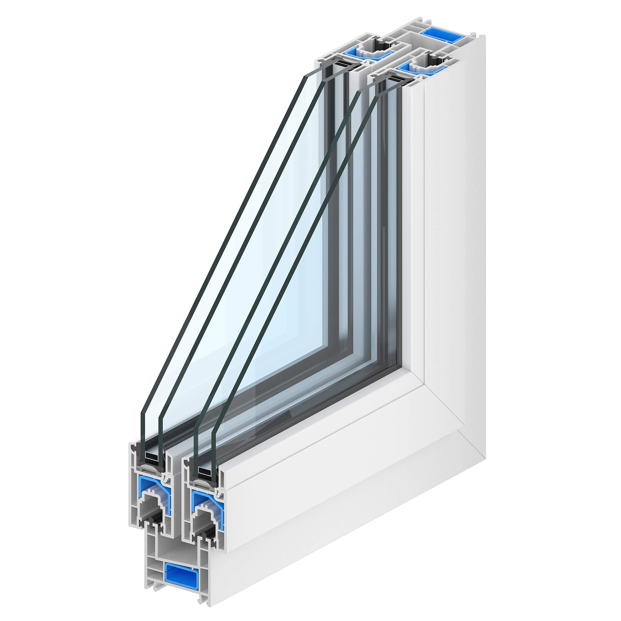 Rehau Window Profiles 32 Models - 3D Model by RensiCG