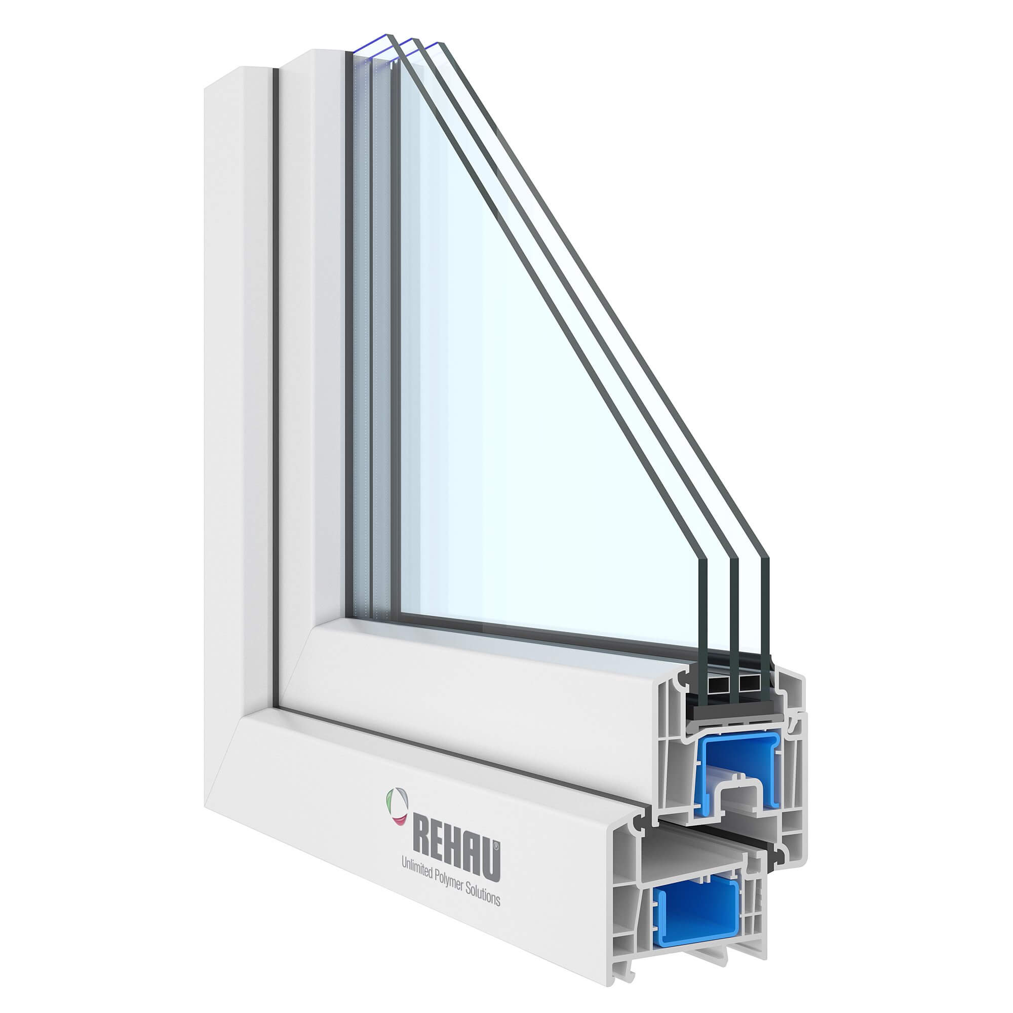Rehau Window Profiles 32 Models - 3D Model by RensiCG