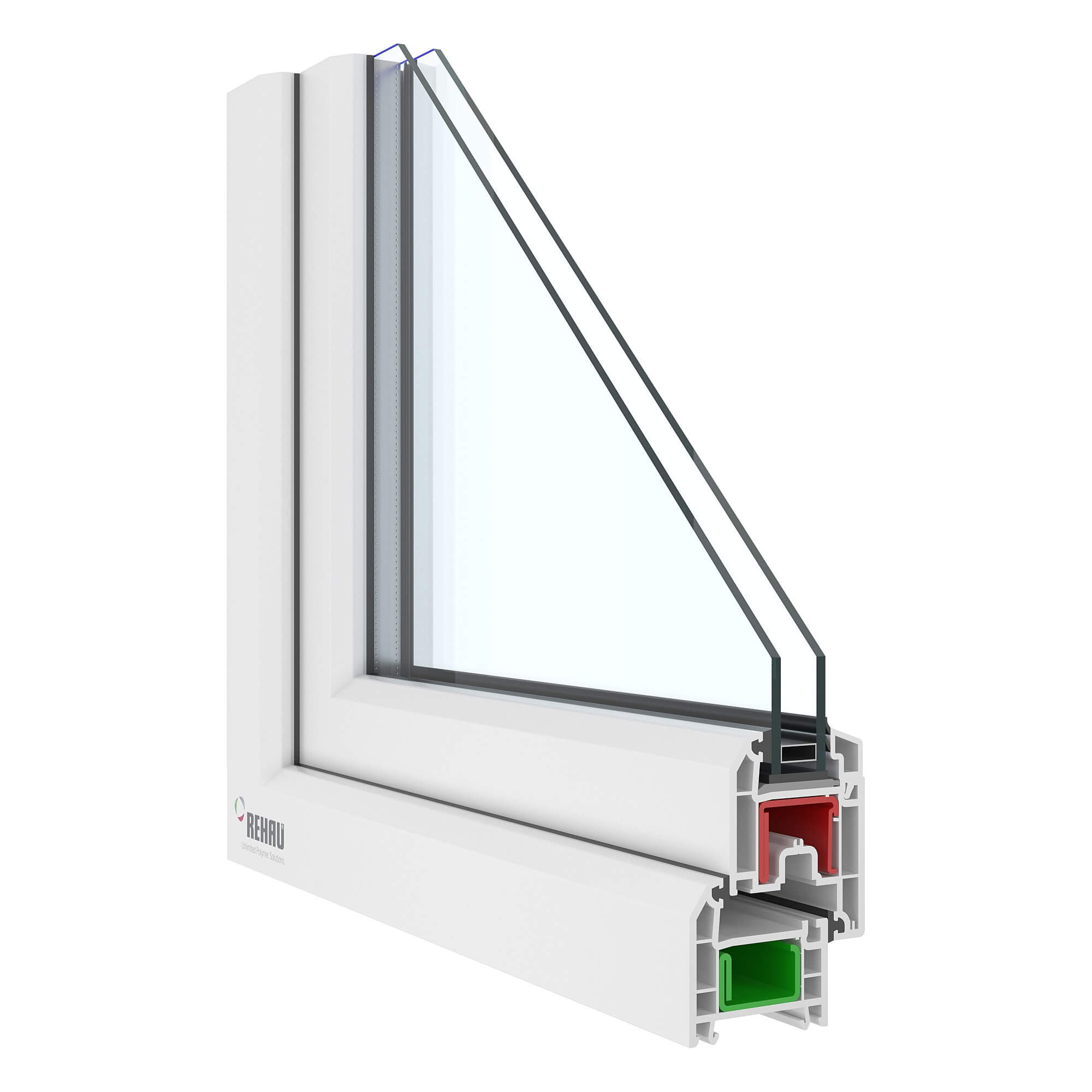 Rehau Window Profiles 32 Models - 3D Model by RensiCG