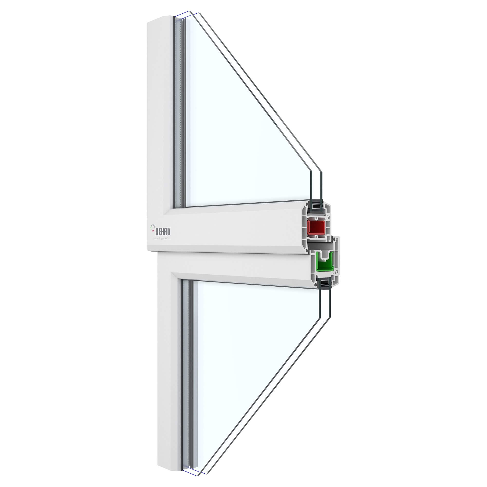 Rehau Window Profiles 32 Models - 3D Model by RensiCG