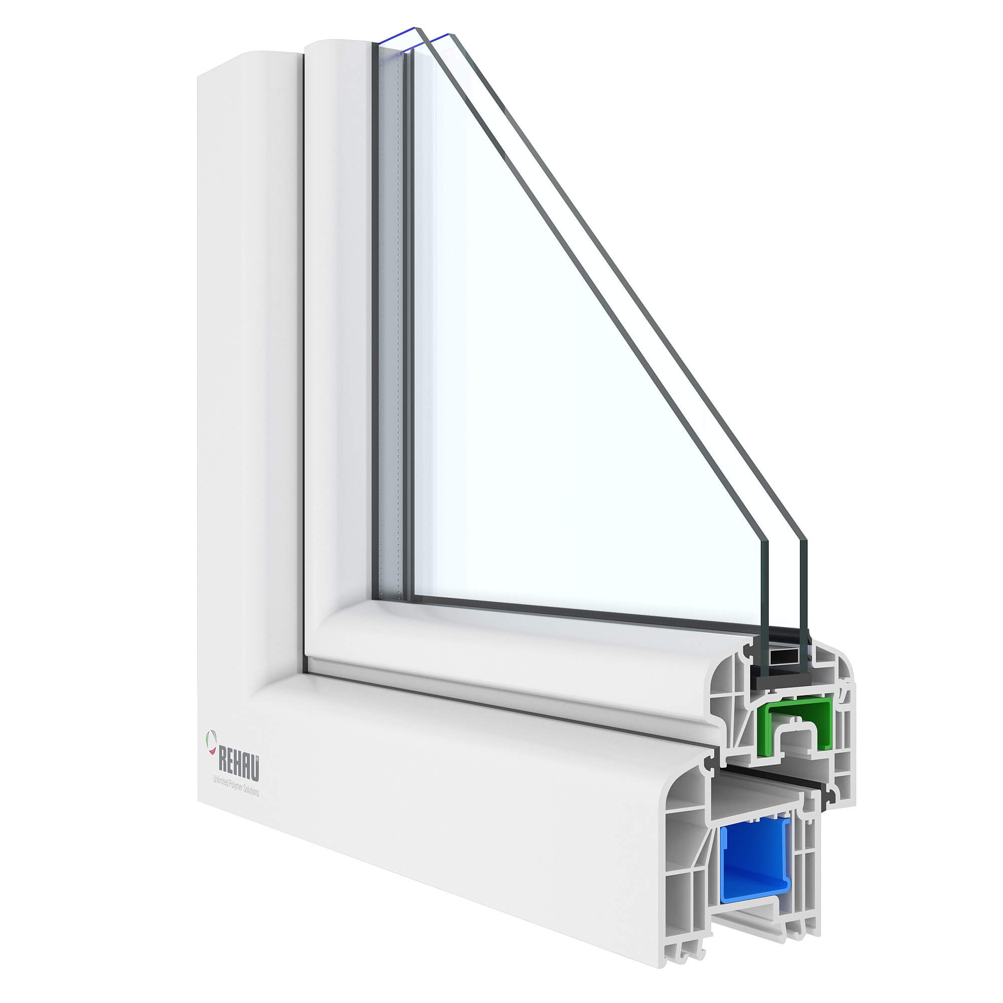 Rehau Window Profiles 32 Models - 3D Model by RensiCG