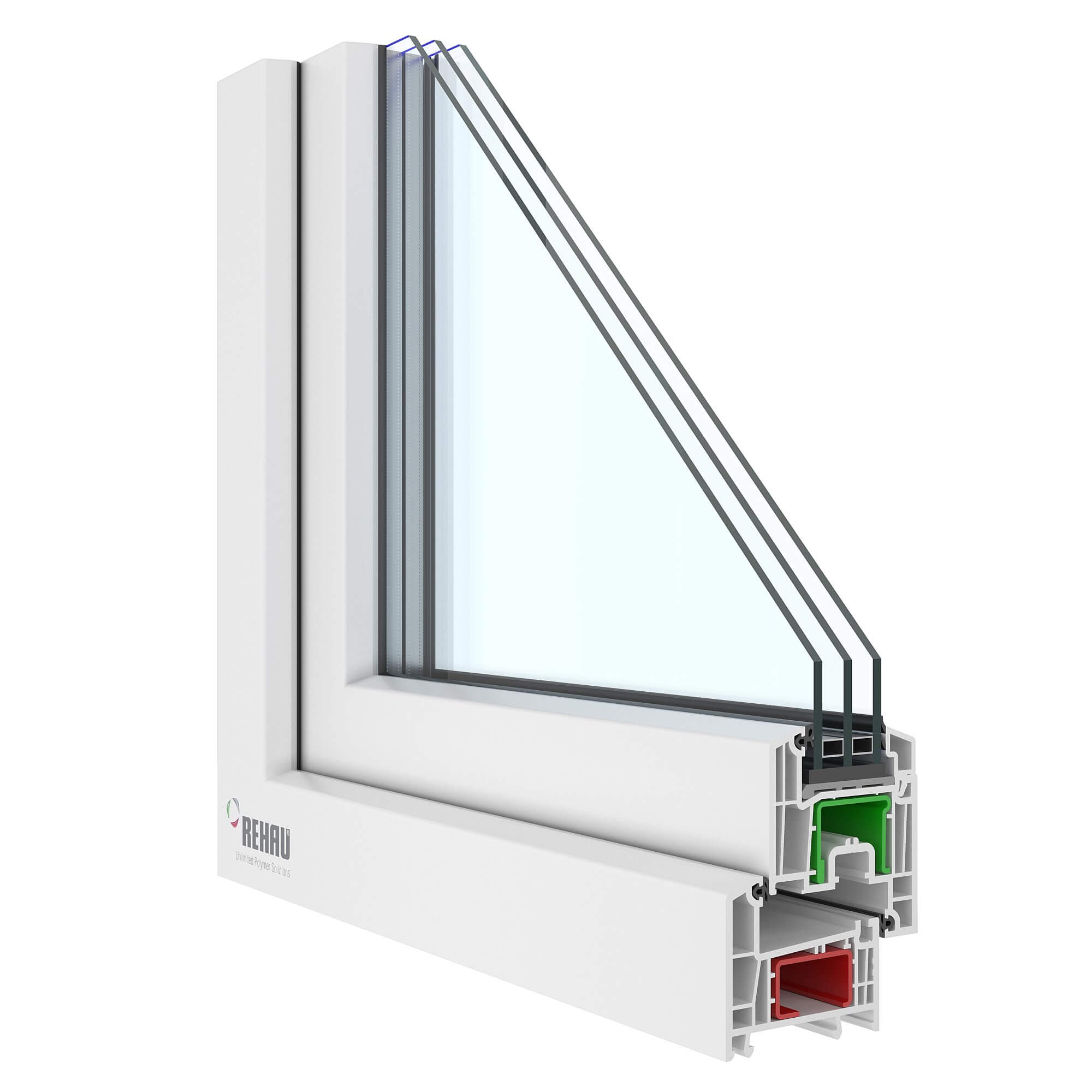 Rehau Window Profiles 32 Models - 3D Model by RensiCG