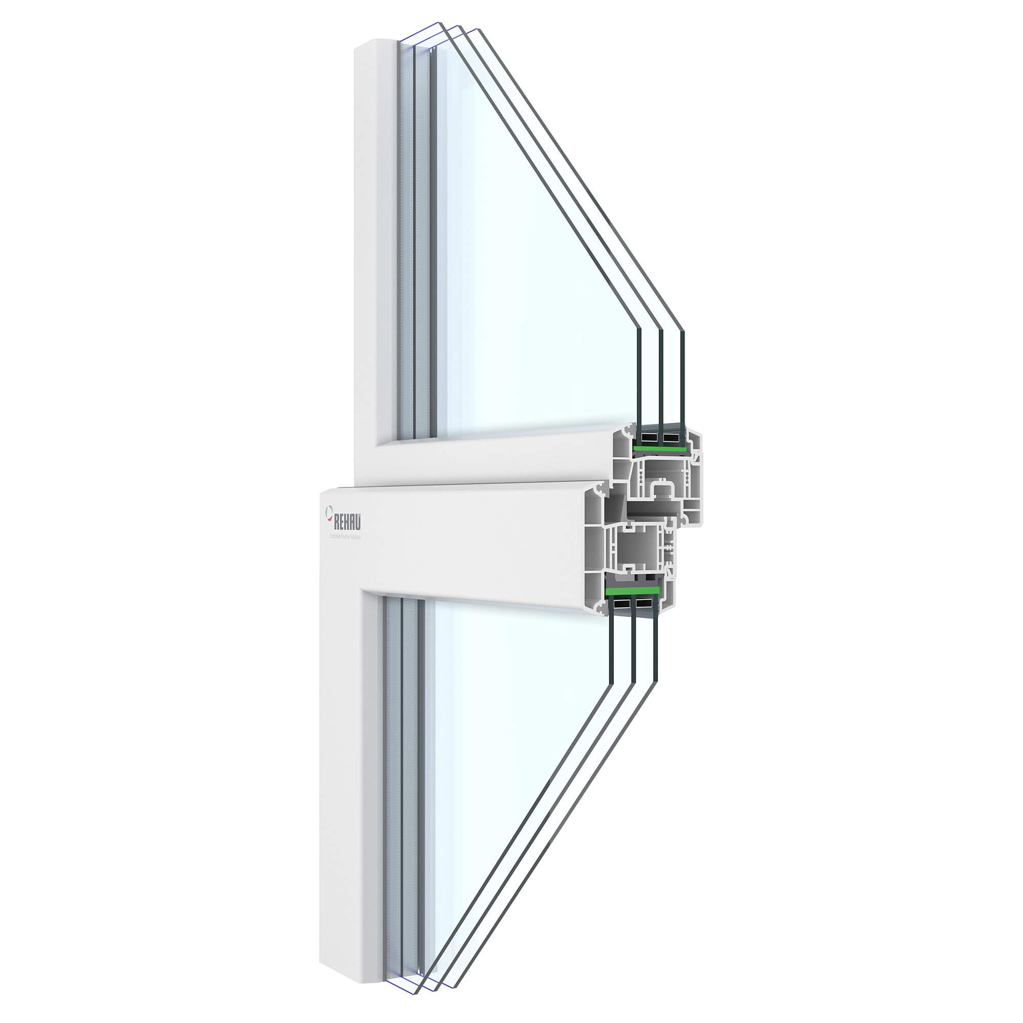 Rehau Window Profiles 32 Models - 3D Model by RensiCG