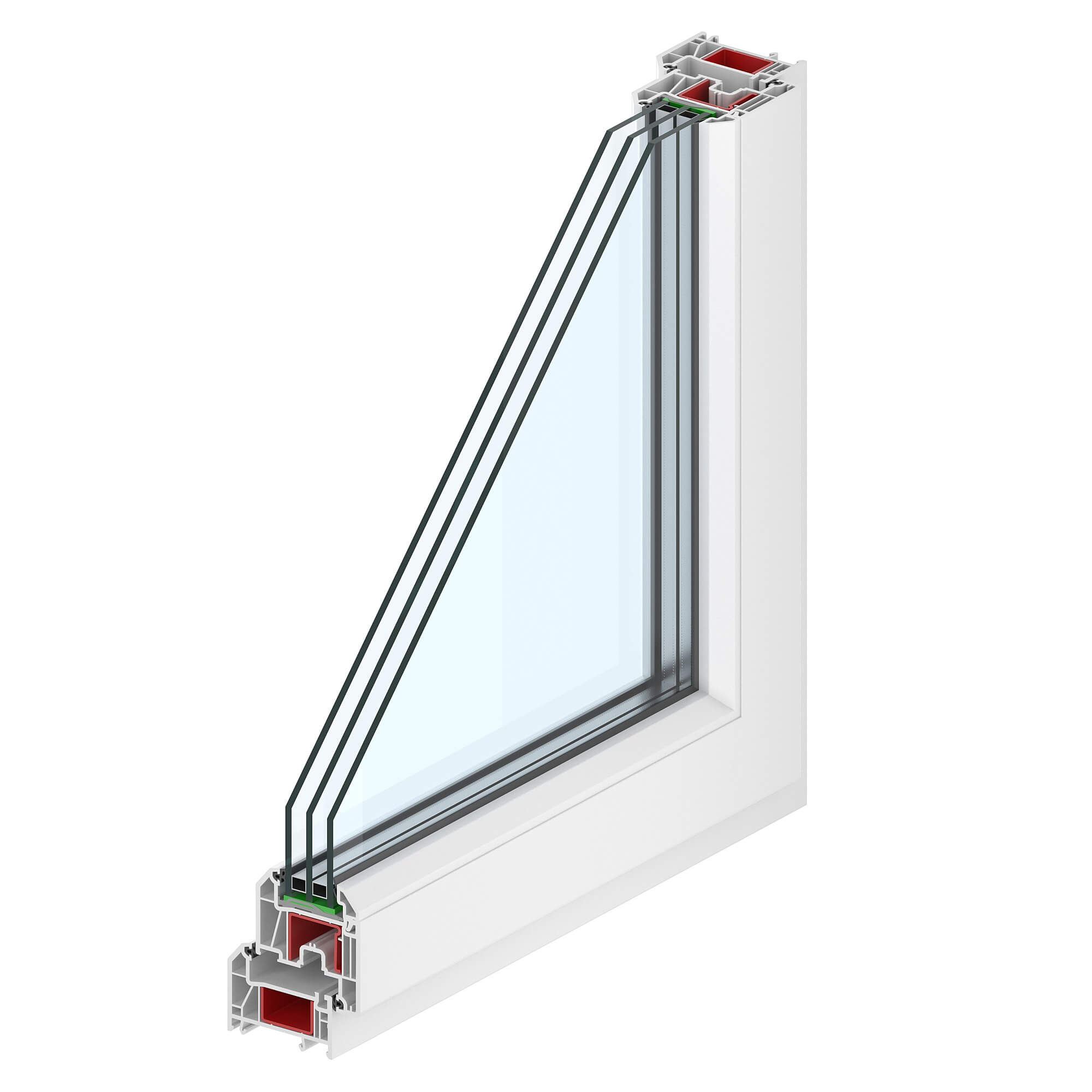 Rehau Window Profiles 32 Models - 3D Model by RensiCG