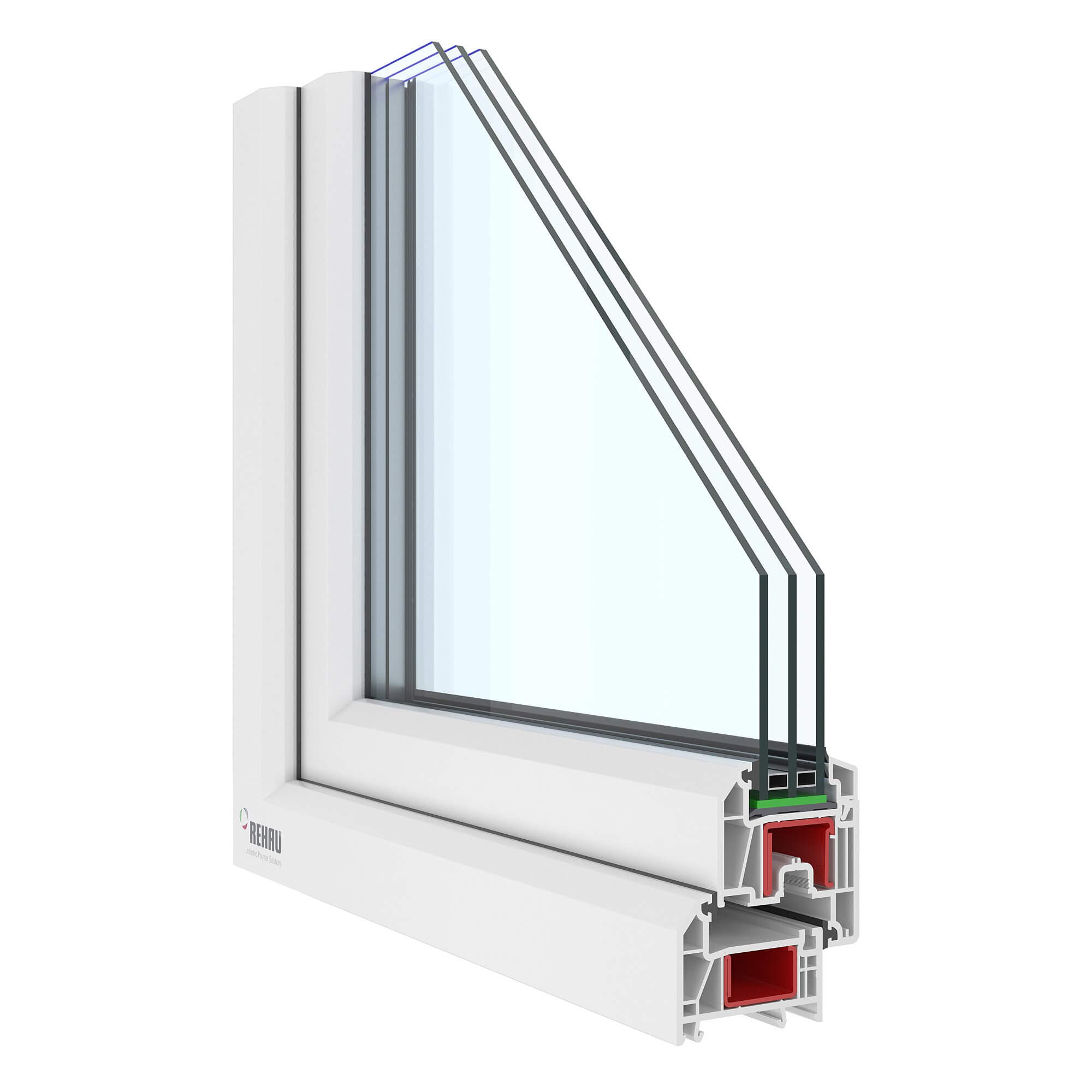 Rehau Window Profiles 32 Models - 3D Model by RensiCG