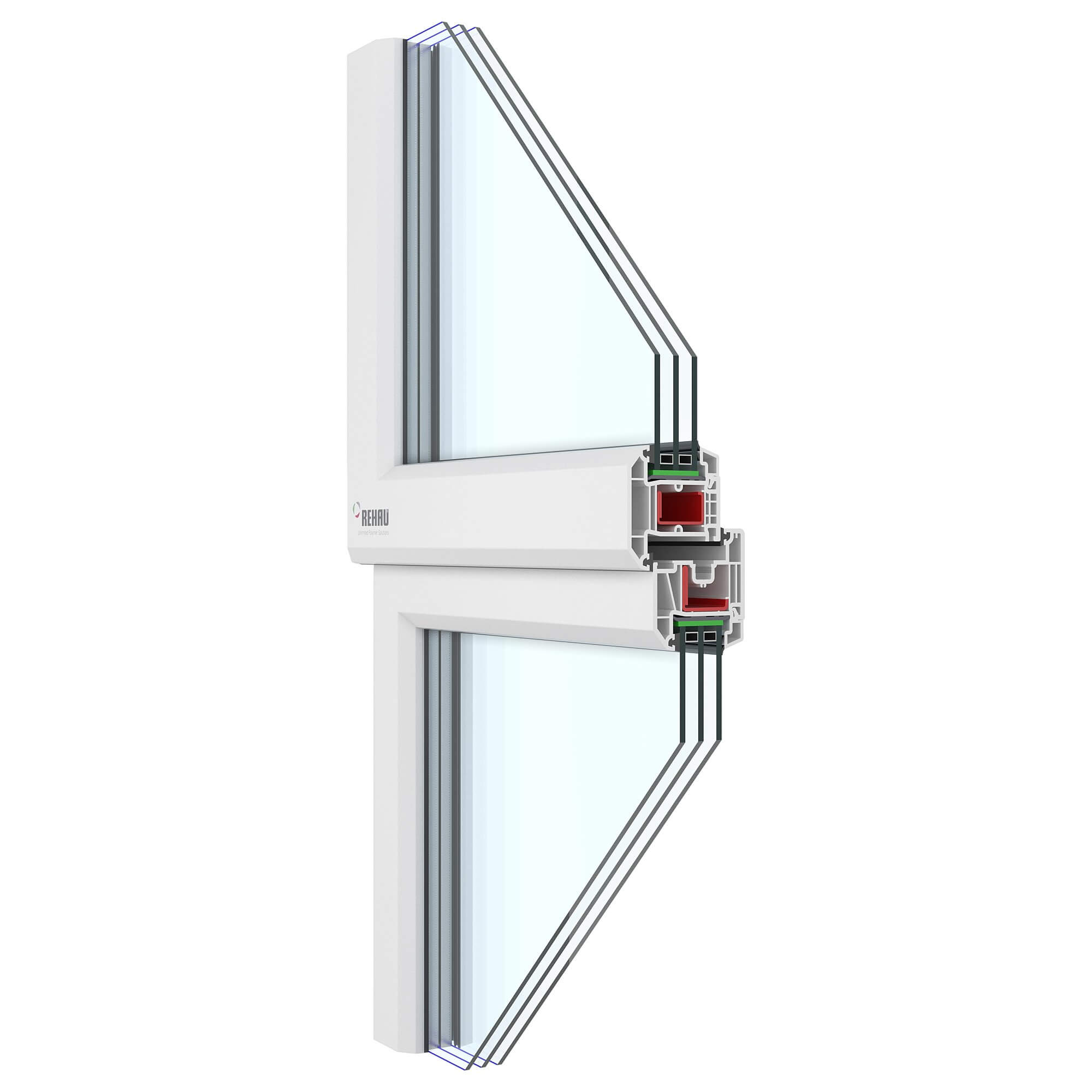 Rehau Window Profiles 32 Models - 3D Model by RensiCG