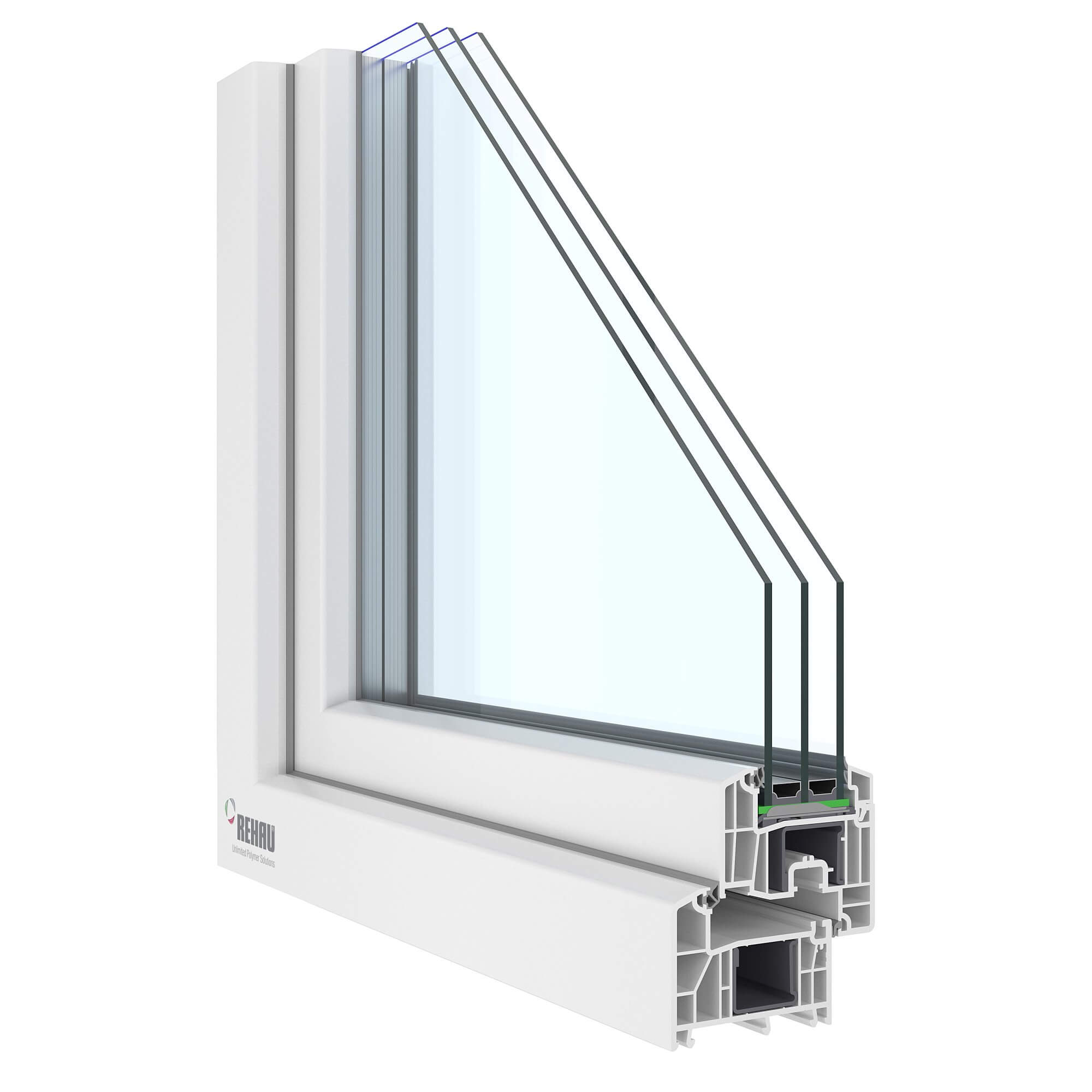 Rehau Window Profiles 32 Models - 3D Model by RensiCG