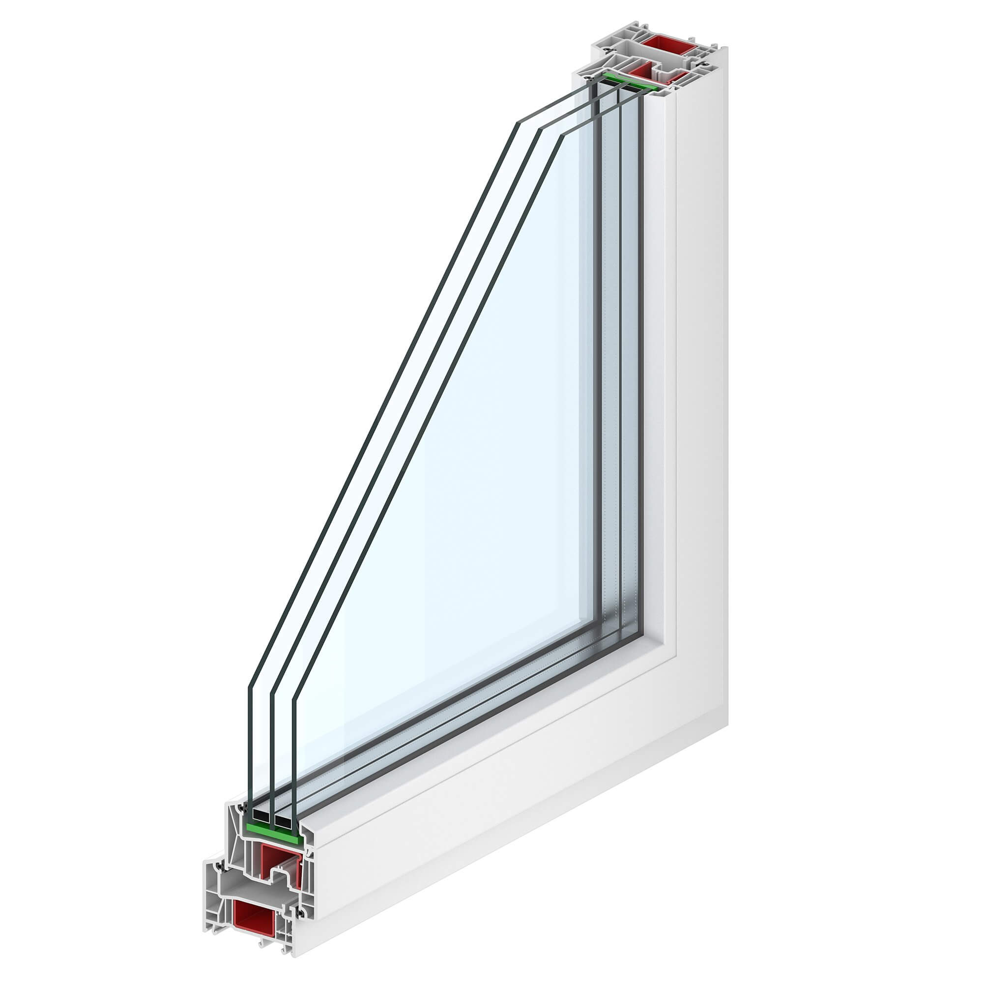 Rehau Window Profiles 32 Models - 3D Model by RensiCG