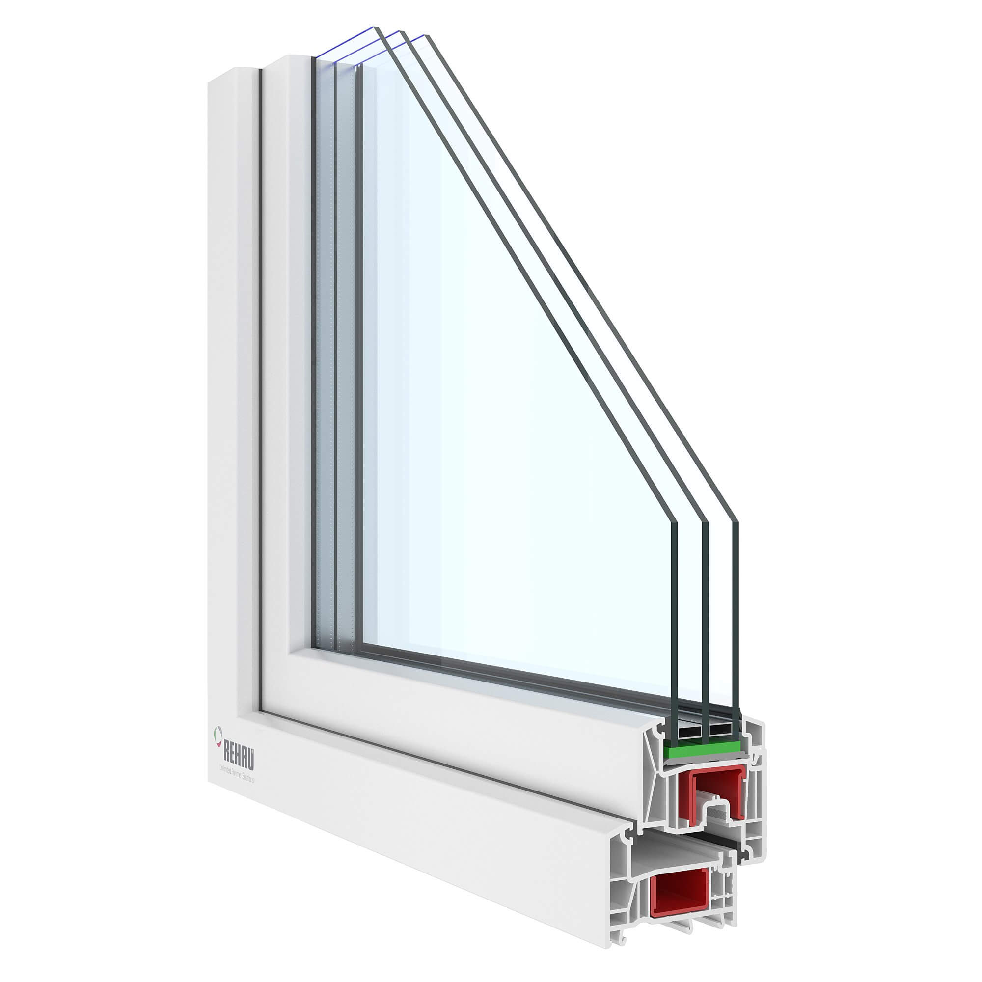 Rehau Window Profiles 32 Models - 3D Model by RensiCG