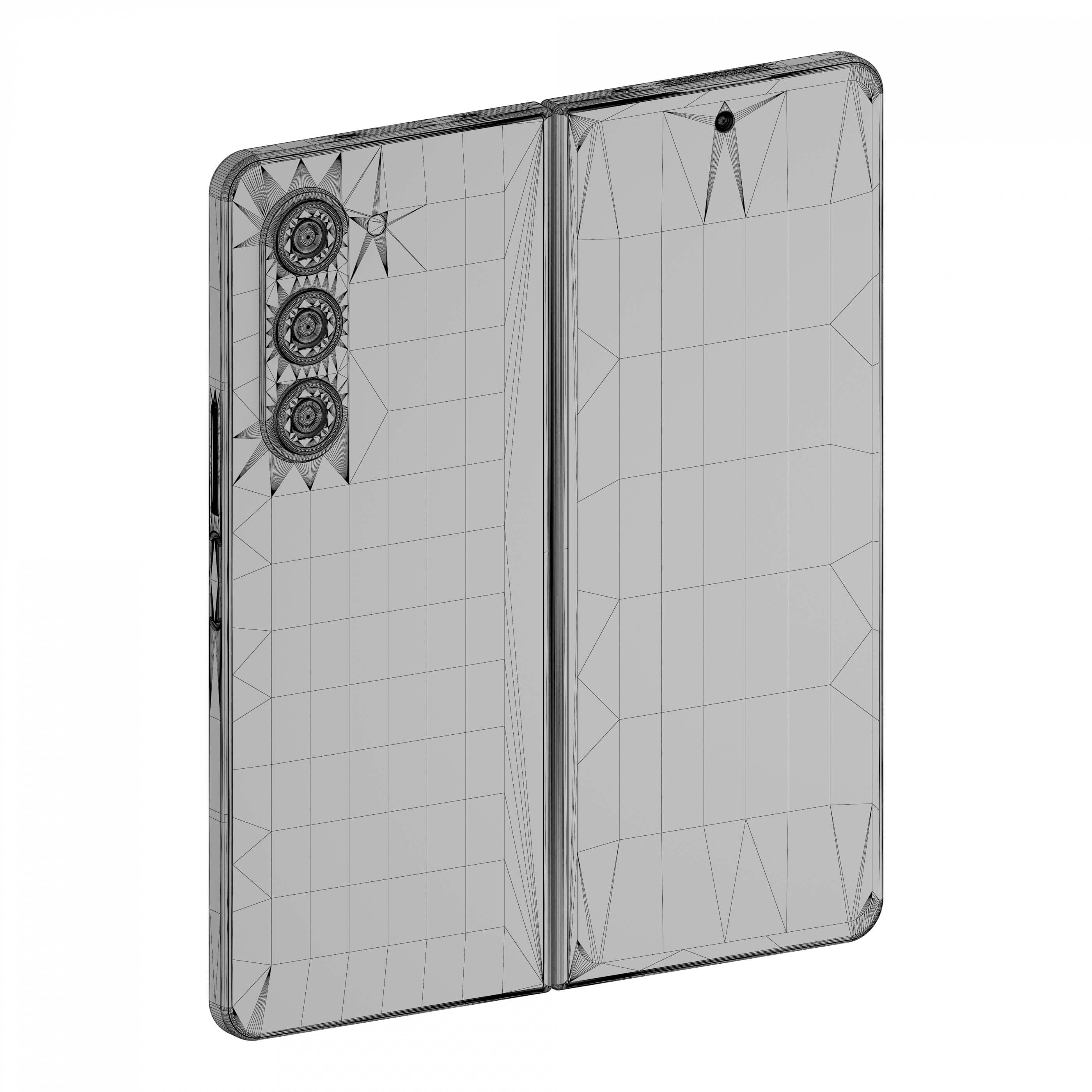 Samsung Galaxy Z Fold 5 - 3D Model by RensiCG