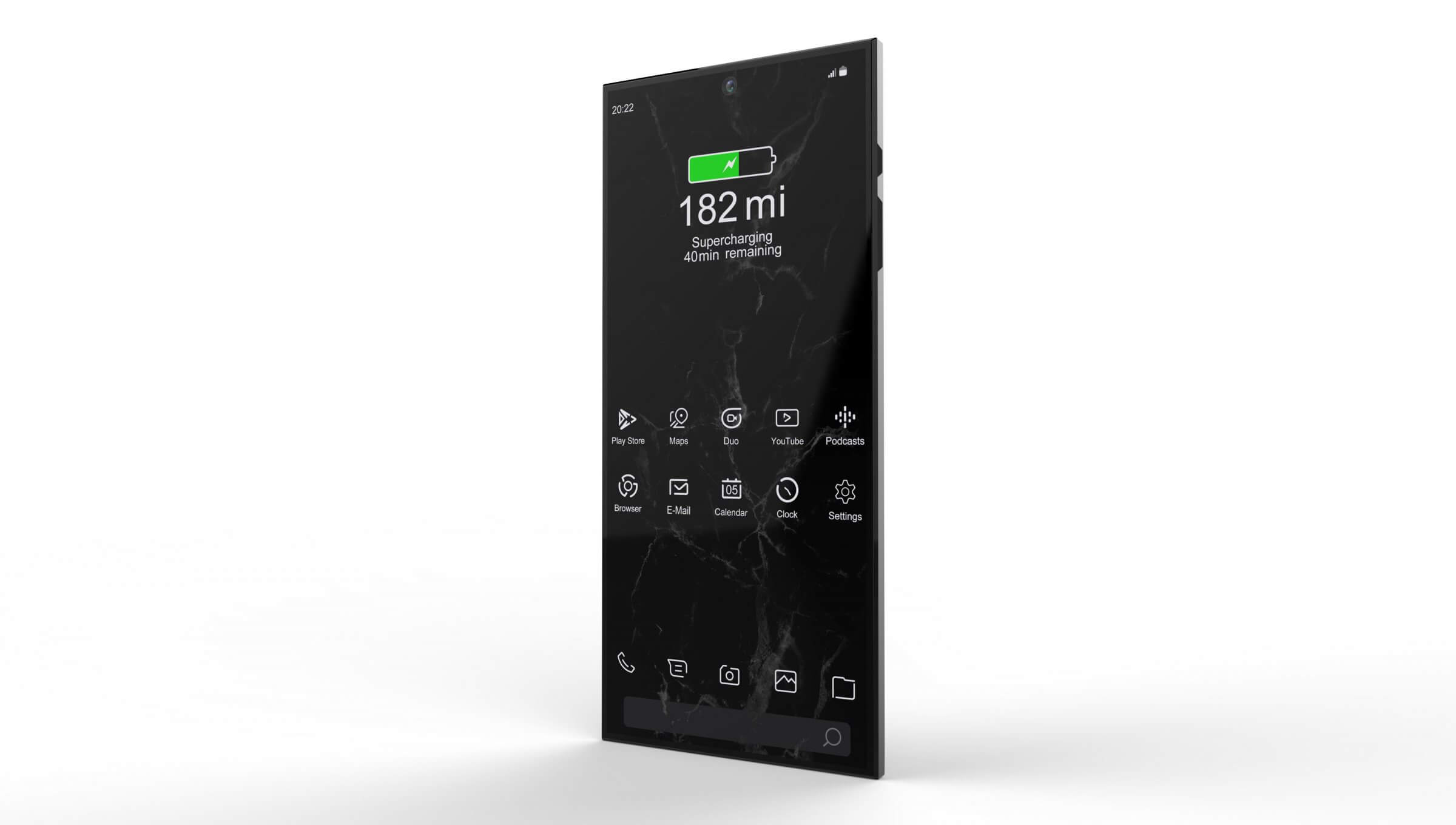 Tesla Phone - 3D Model by RensiCG