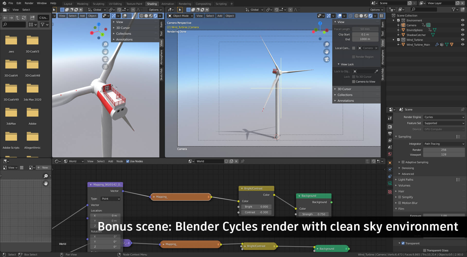 Big Wind Turbine - 3D Model by Rescue3DAssets