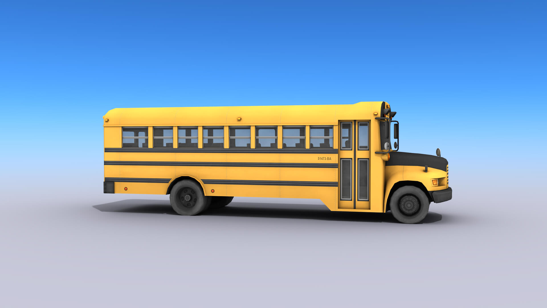 School Bus - 3D Model by Rescue3DAssets