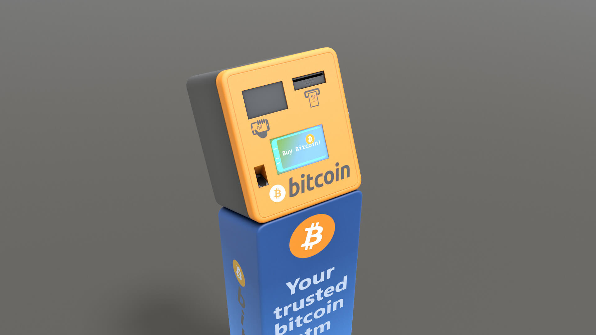 Bitcoin ATM - 3D Model by Rescue3DAssets
