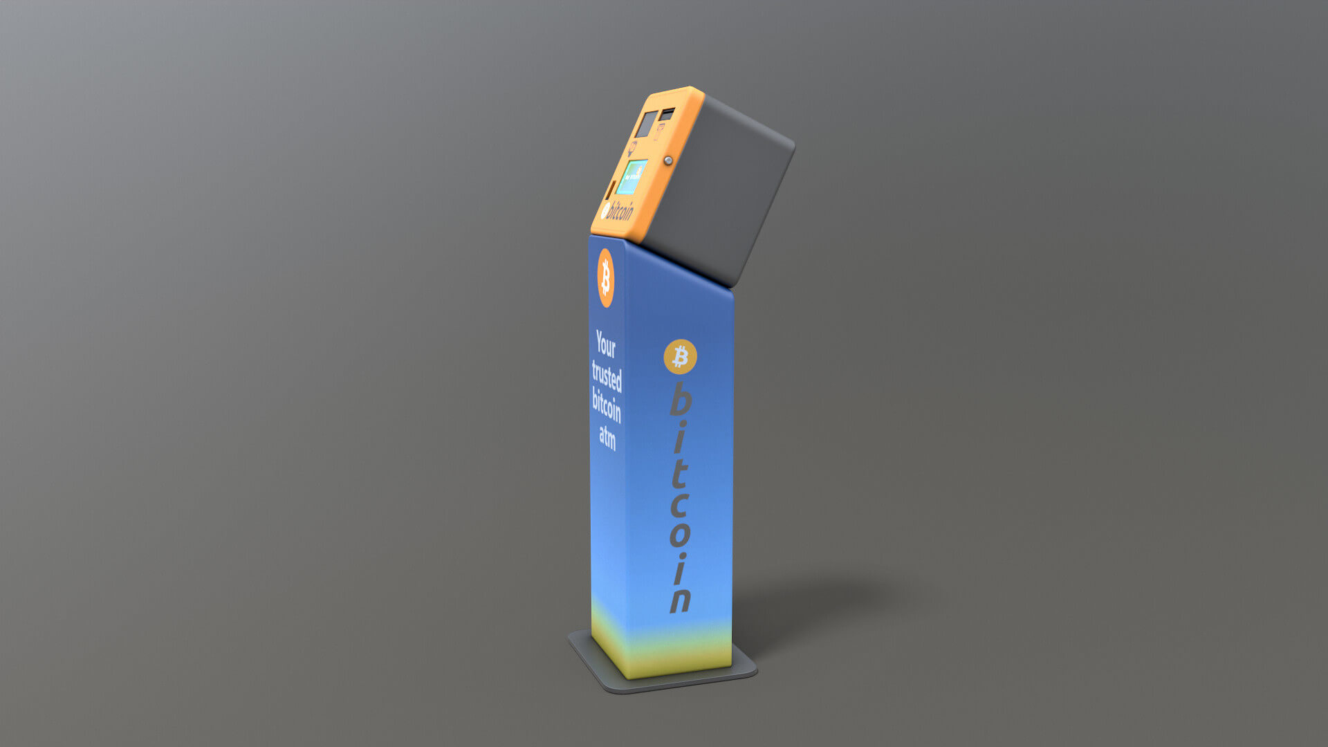 Bitcoin ATM - 3D Model by Rescue3DAssets