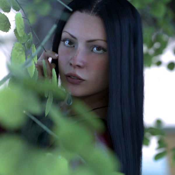 Adrea in 4K 3D Render | RenderHub Gallery