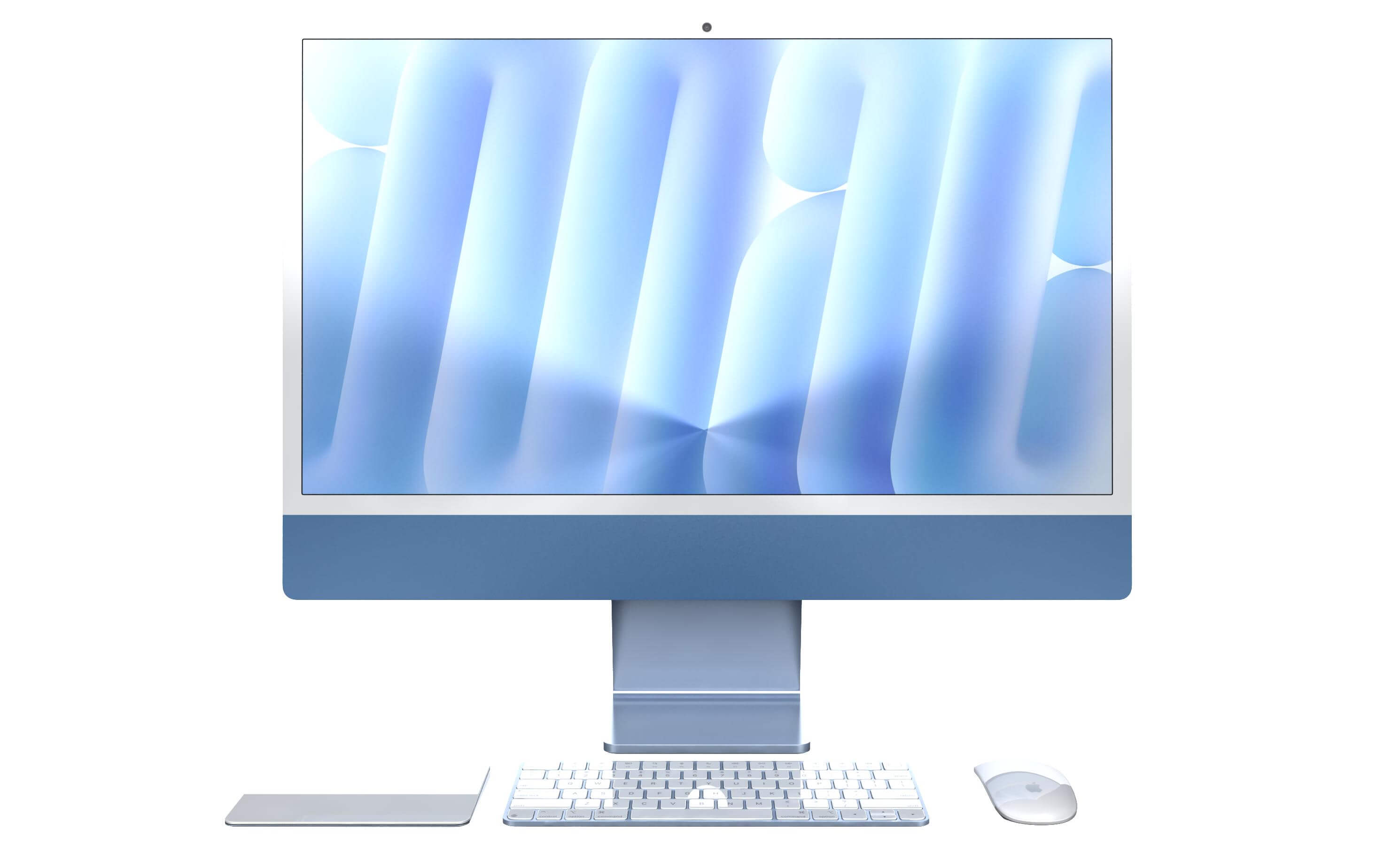 Apple iMac M4 Chip 2024 All Colors - 3D Model by Rever_Art