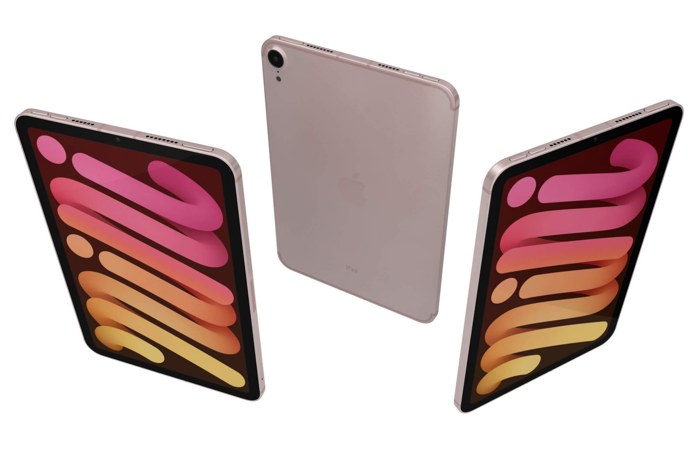 Apple iPad 10 2 2021 9th Gen Pink - 3D Model by Rever_Art