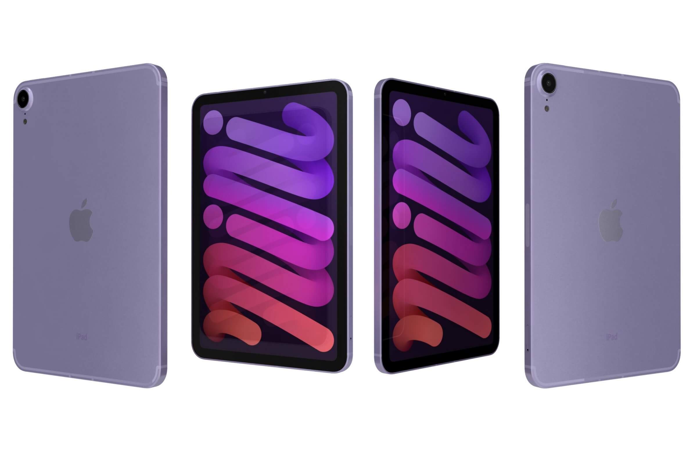 Apple iPad 10 2 2021 9th Gen Purple - 3D Model by Rever_Art