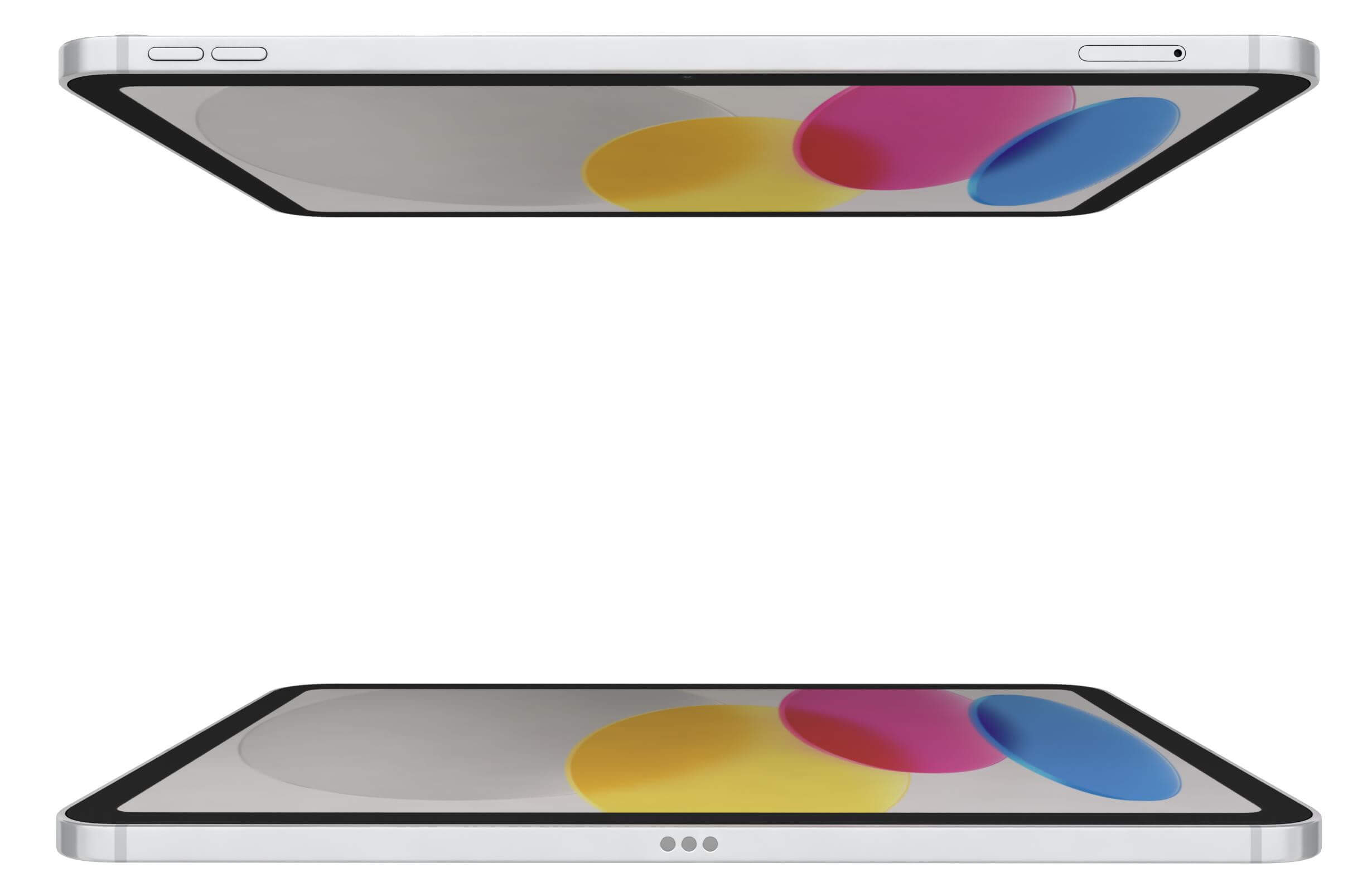 Apple IPad 2022 10th Gen WiFi-Cellular Silver 3D Model by Rever_Art