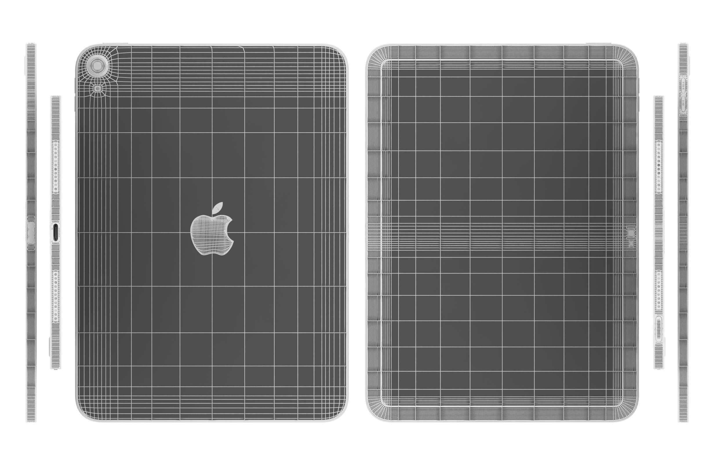 Apple iPad 2025 Pink - 3D Model by Rever_Art