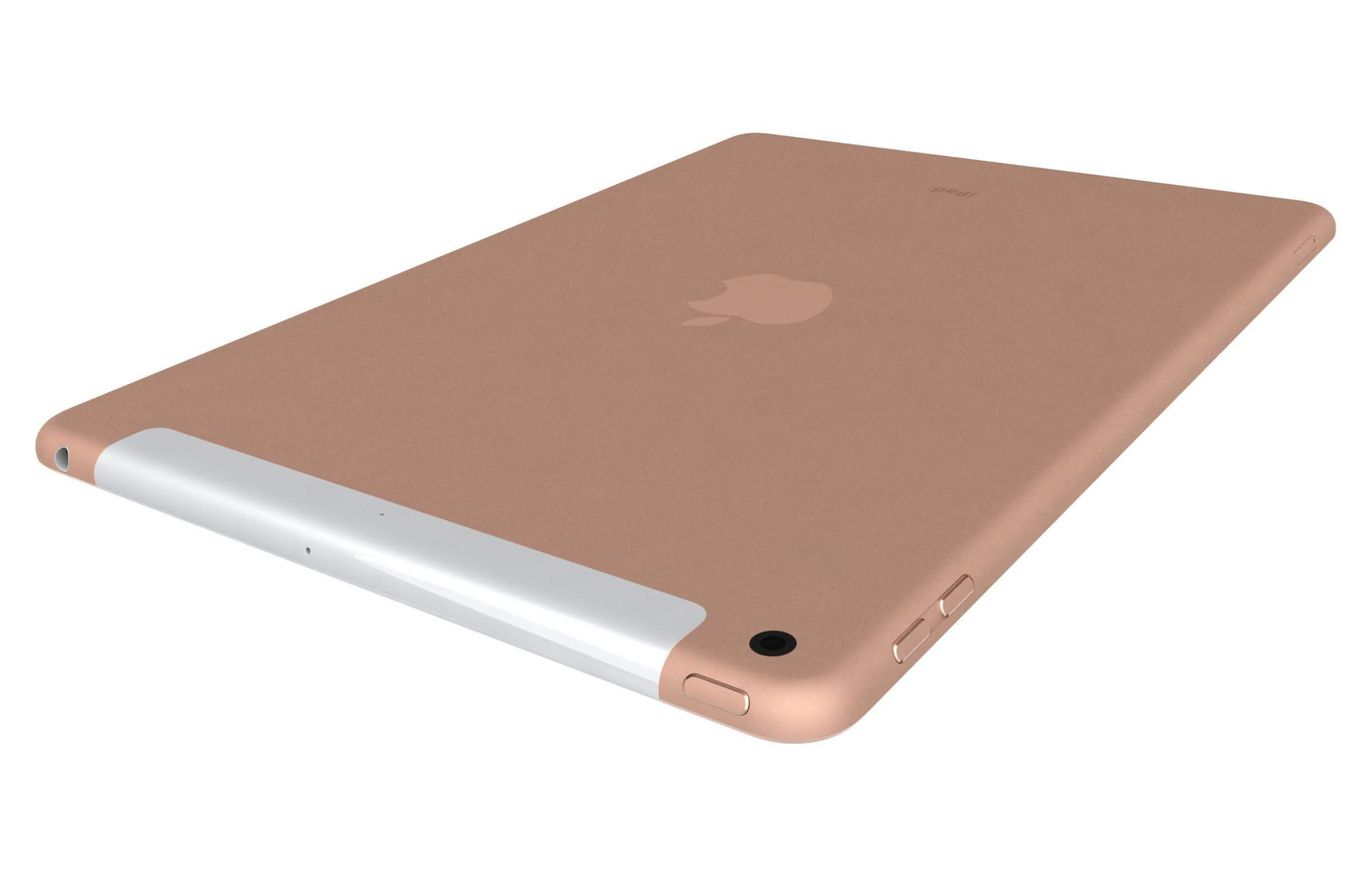 Apple iPad 8 10.2 2020 WiFi and Cellular Gold - 3D Model by Rever_Art