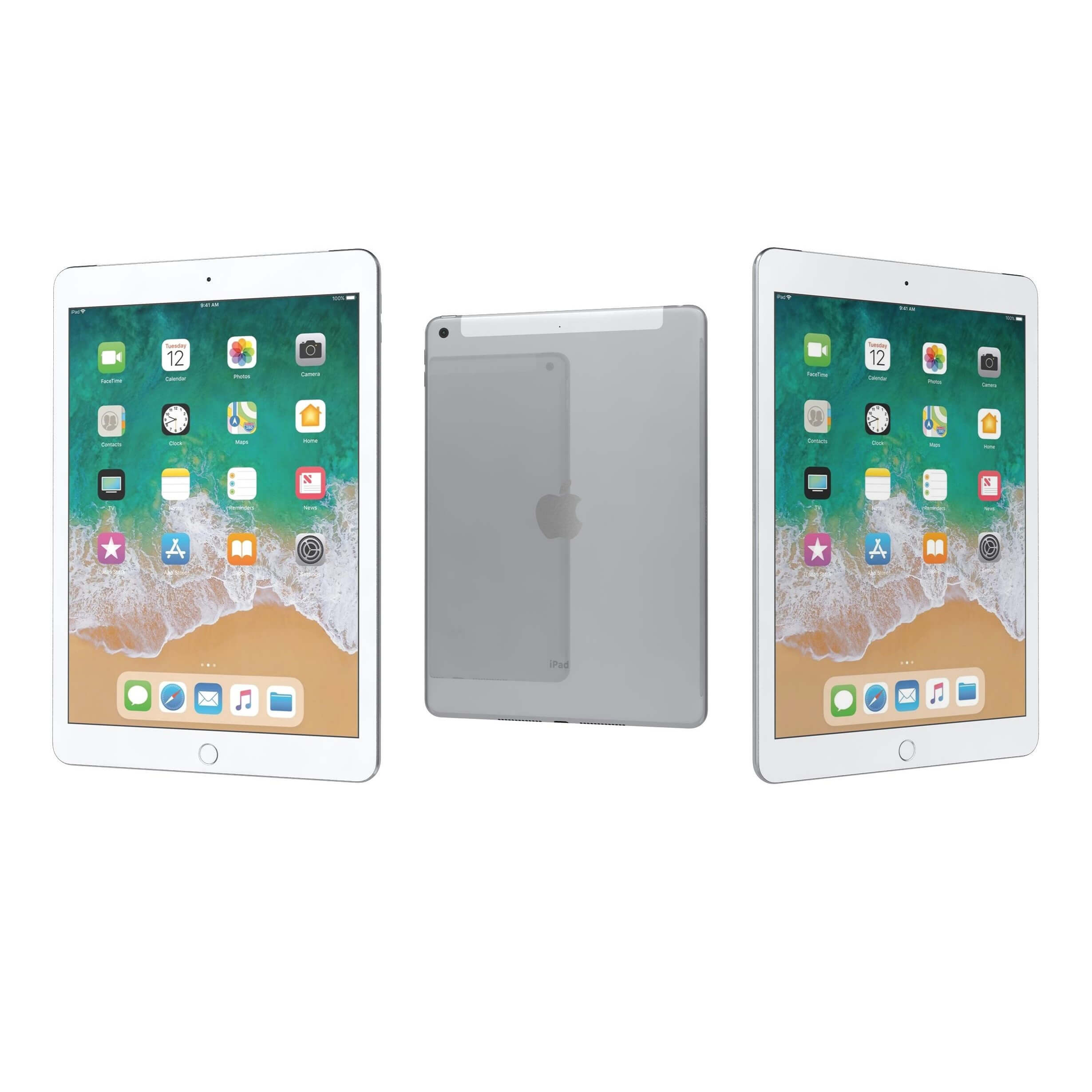Apple iPad 9.7 (6th Generation) All Colors - 3D Model by Rever_Art