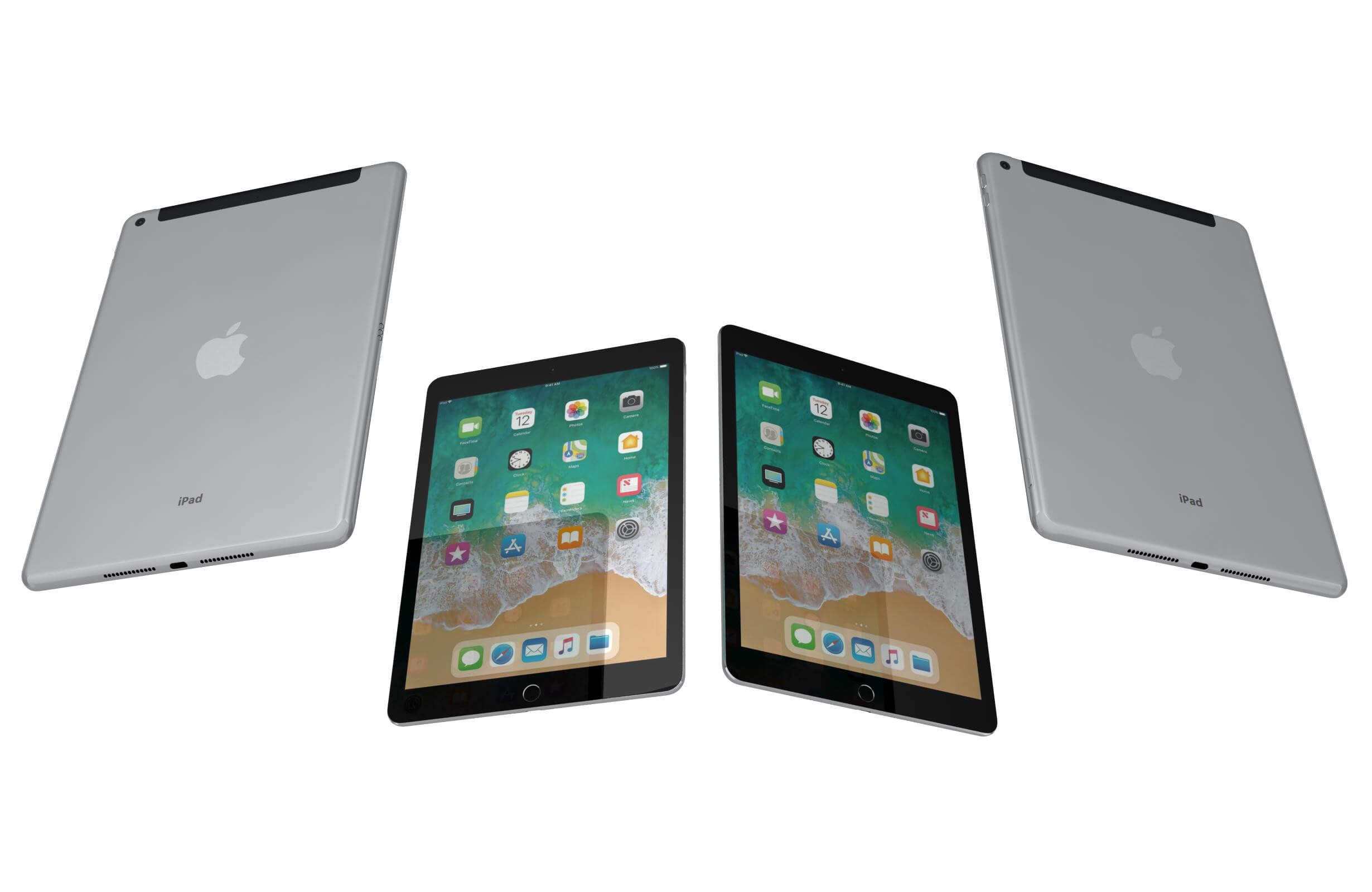 Apple iPad 9.7 (6th Generation) All Colors - 3D Model by Rever_Art
