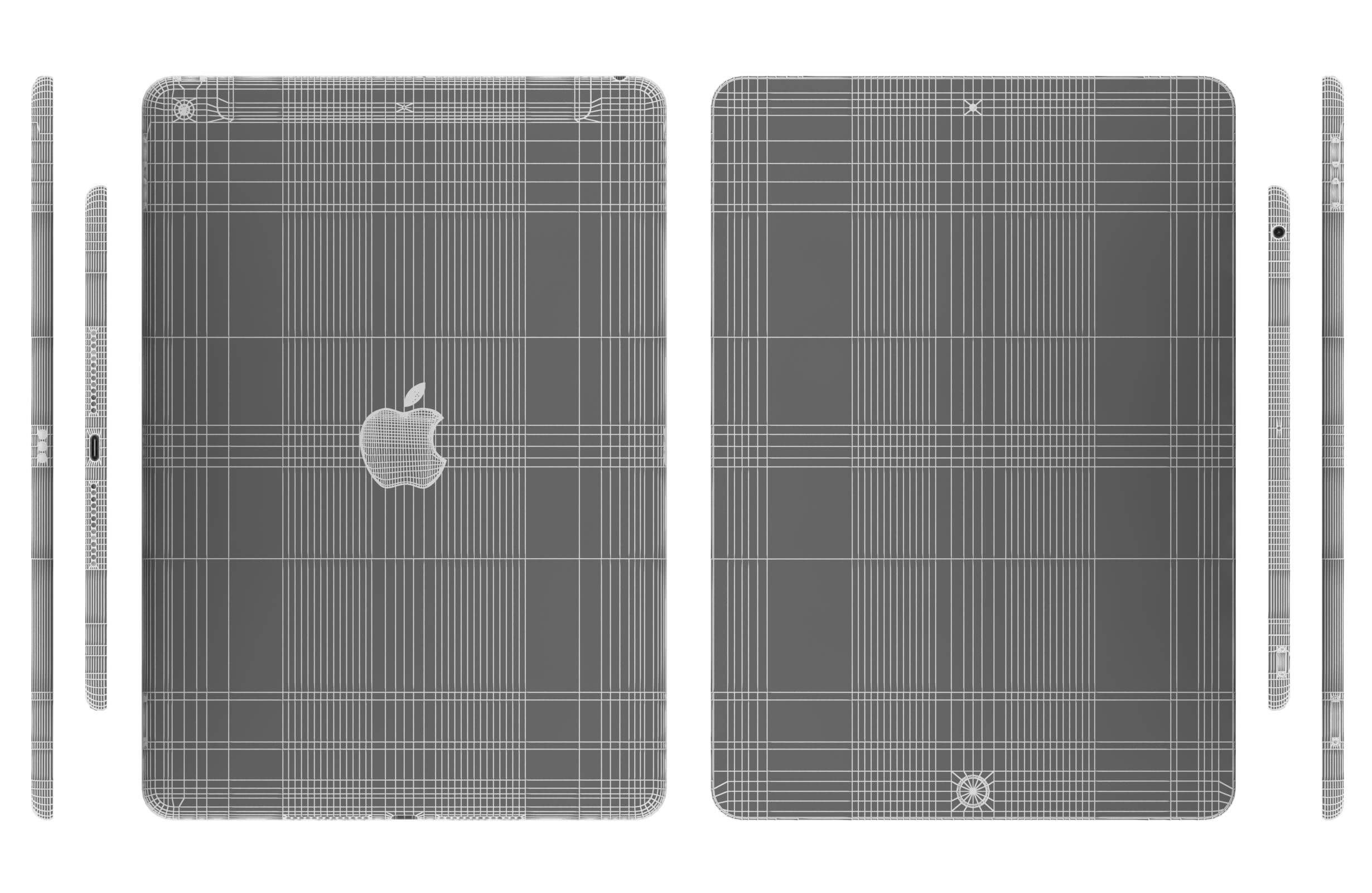 Apple iPad 9.7 (6th Generation) All Colors - 3D Model by Rever_Art