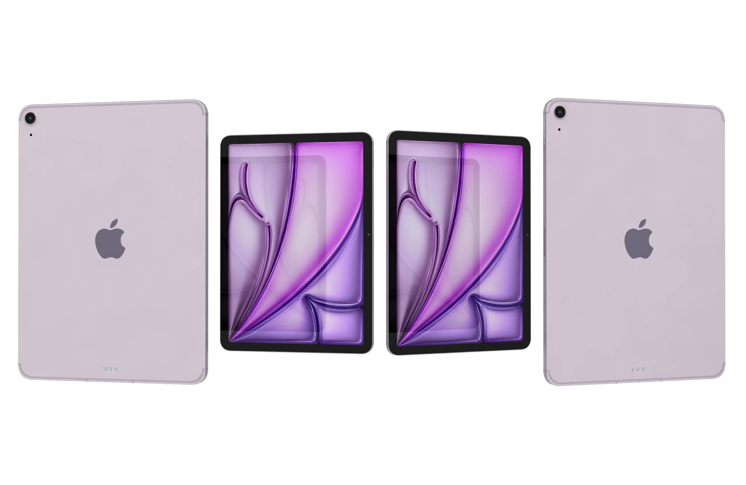 Apple iPad Air M3 11-inch 2025 Purple 3D Model by Rever_Art