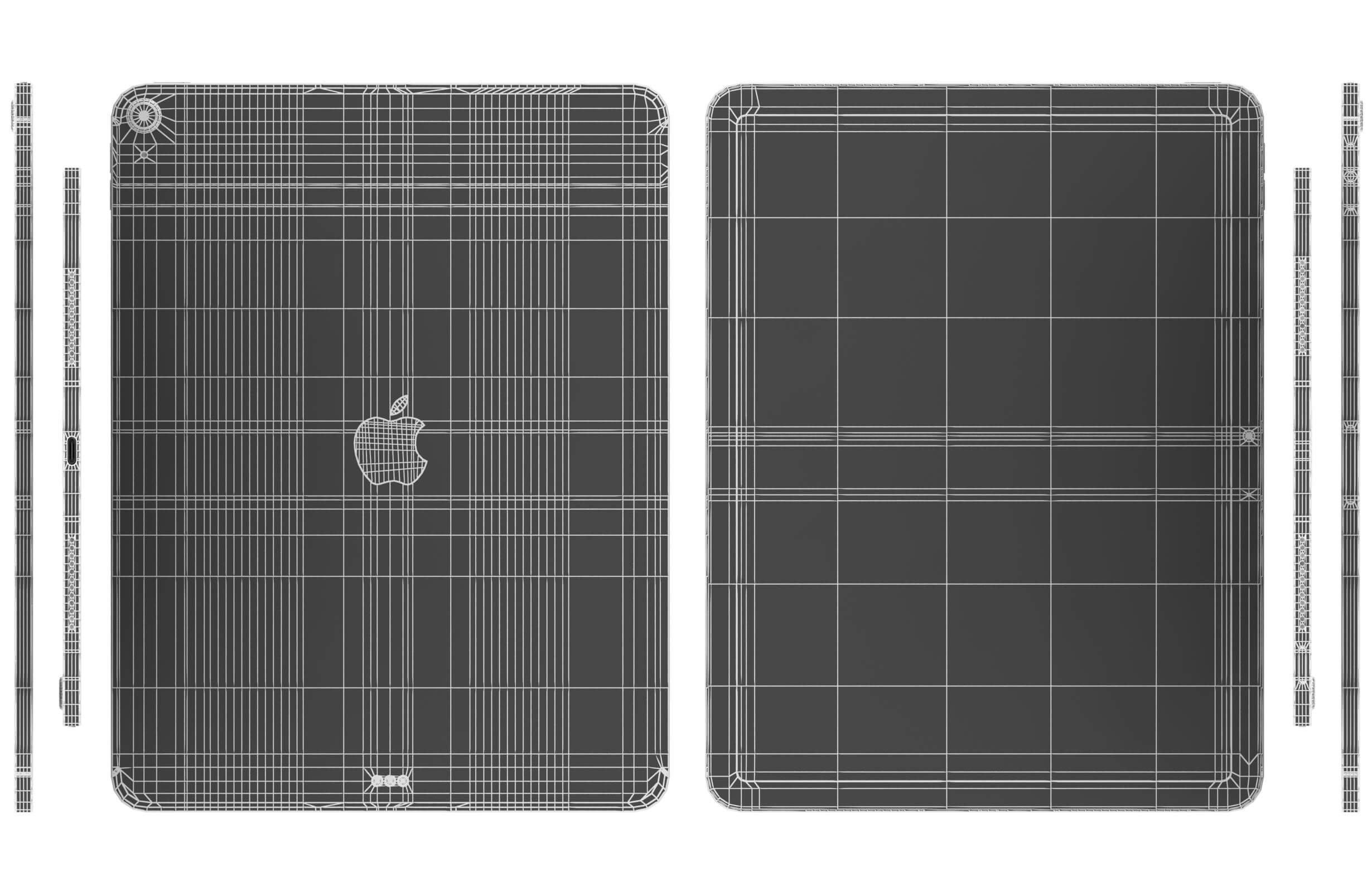 Apple iPad Air M3 13-Inch 2025 All Colors 3D Model by Rever_Art