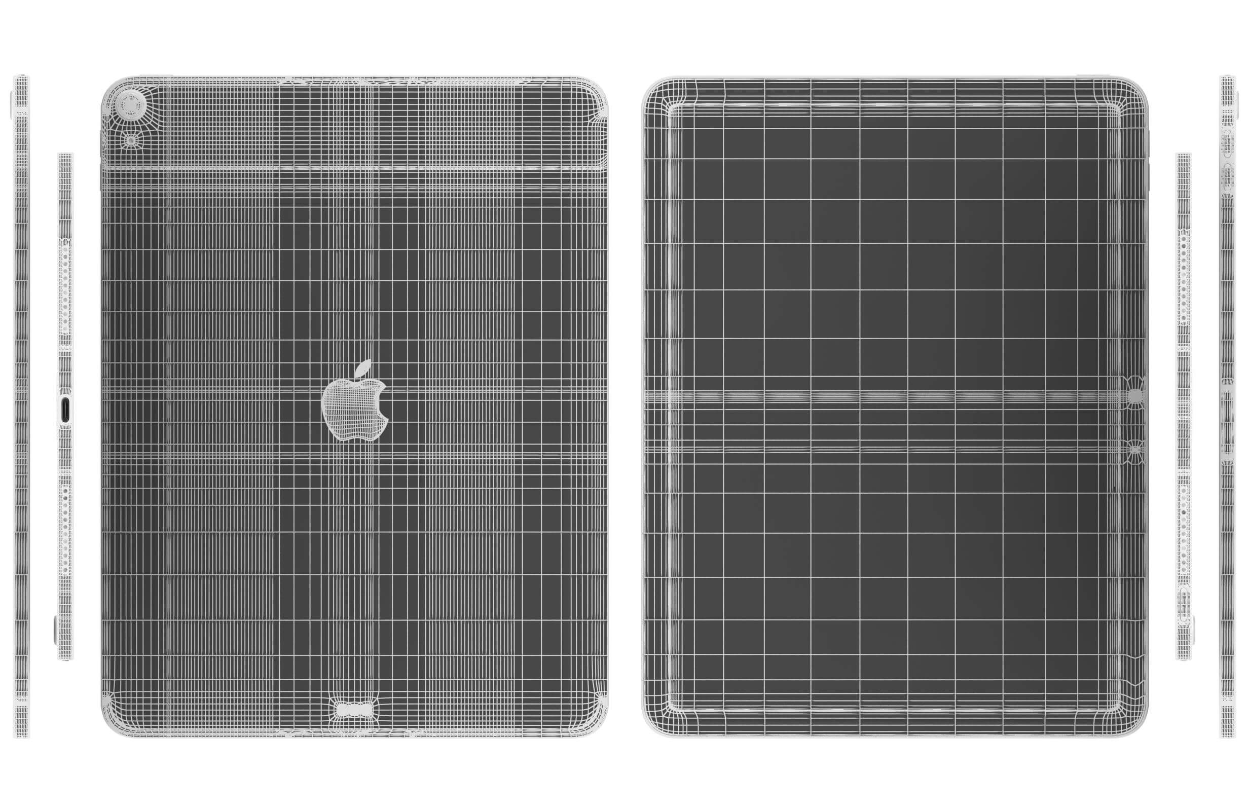 Apple iPad Air M3 13-Inch 2025 All Colors 3D Model by Rever_Art