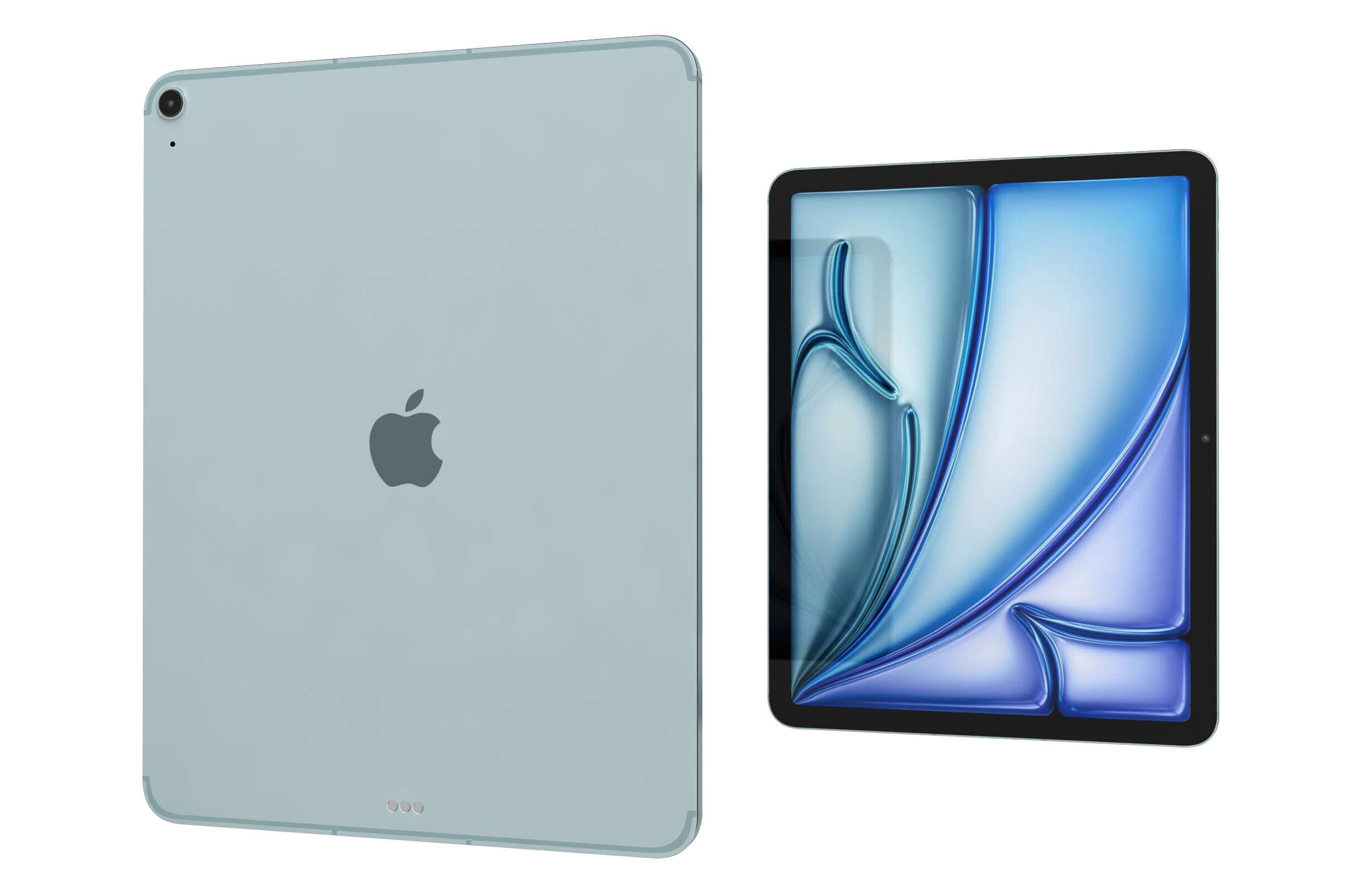 Apple iPad Air M3 13-Inch 2025 Blue 3D Model by Rever_Art