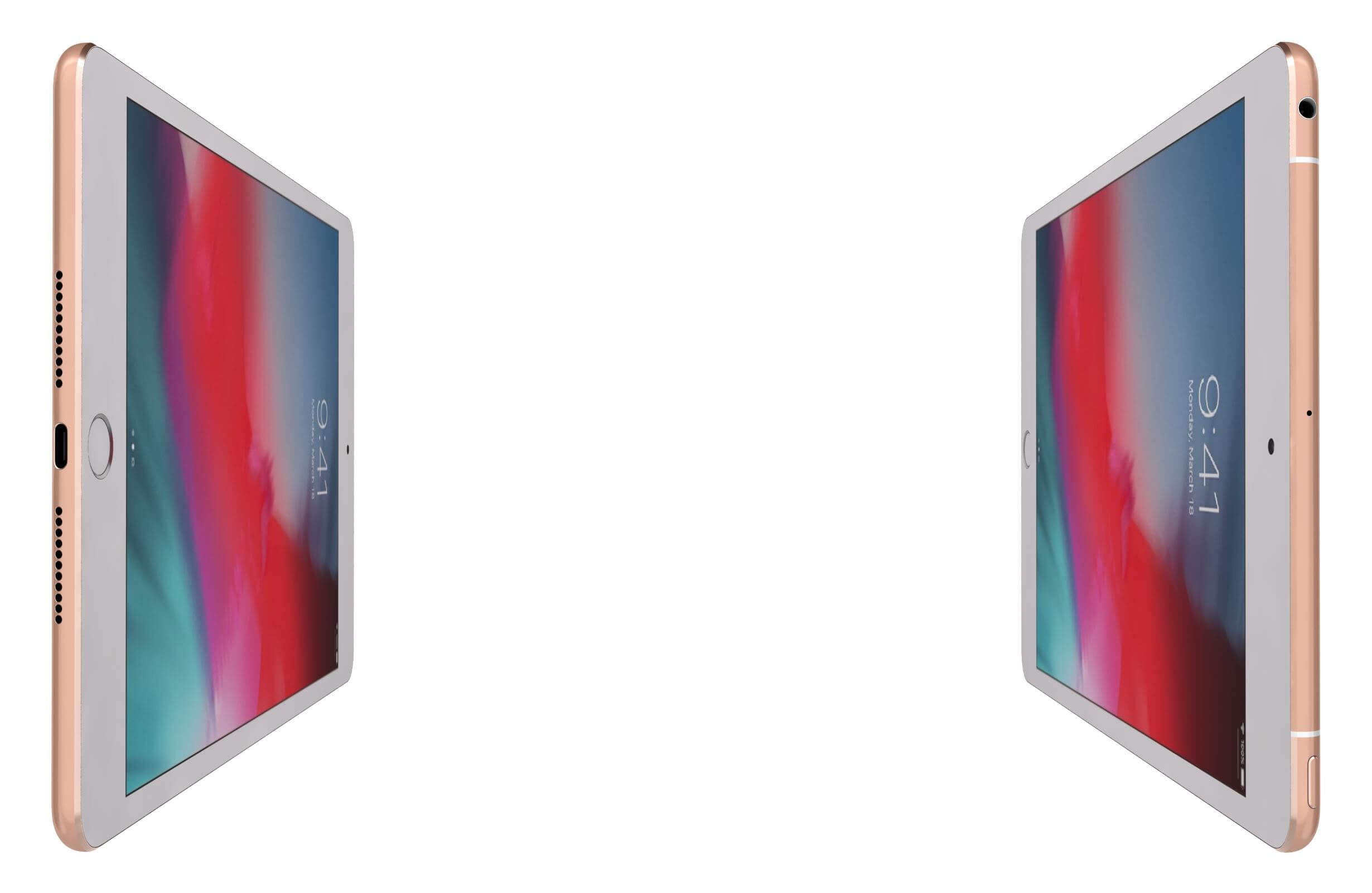 Apple iPad mini 5th Gen Gold - 3D Model by Rever_Art