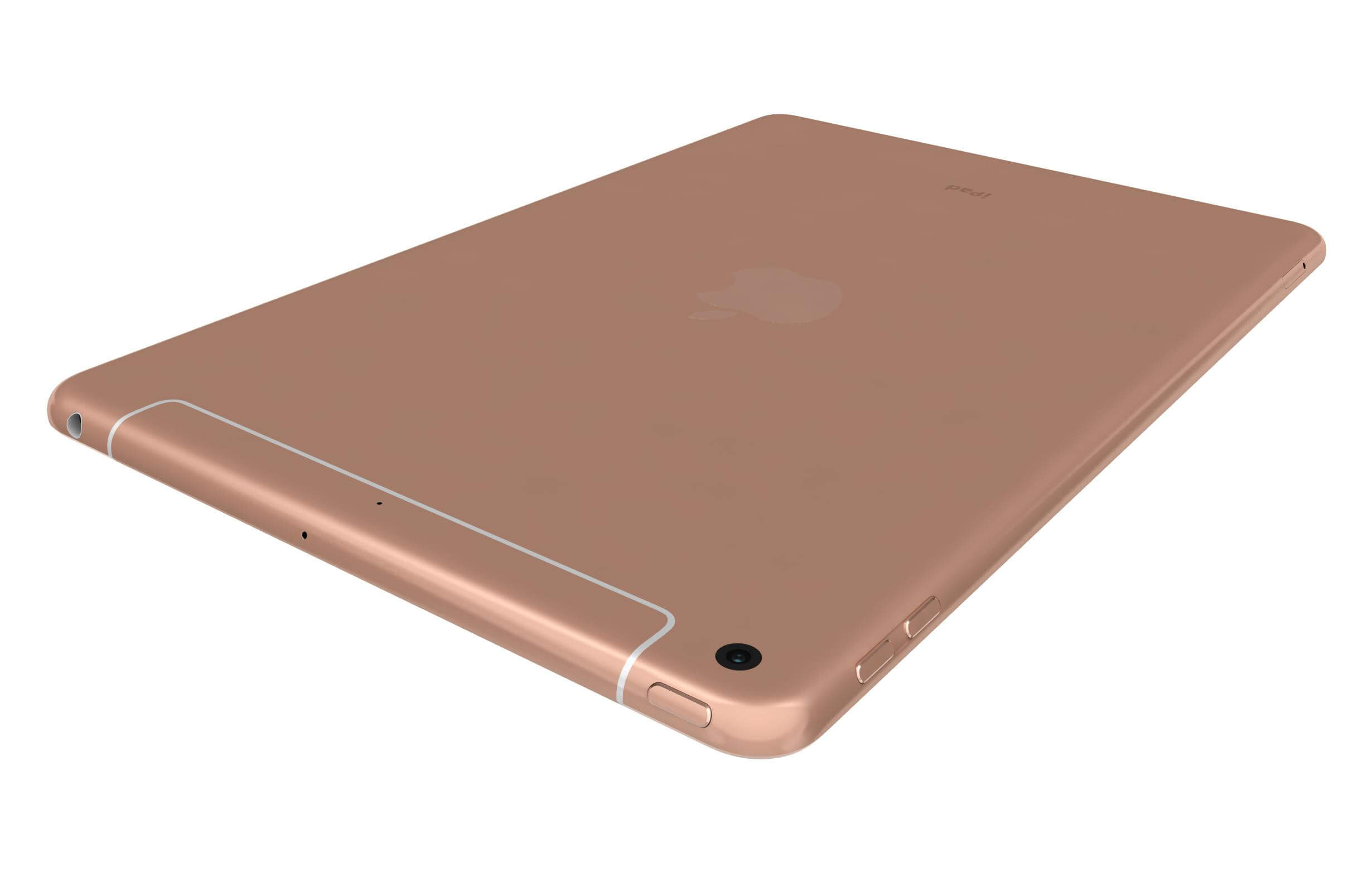 Apple iPad mini 5th Gen Gold - 3D Model by Rever_Art