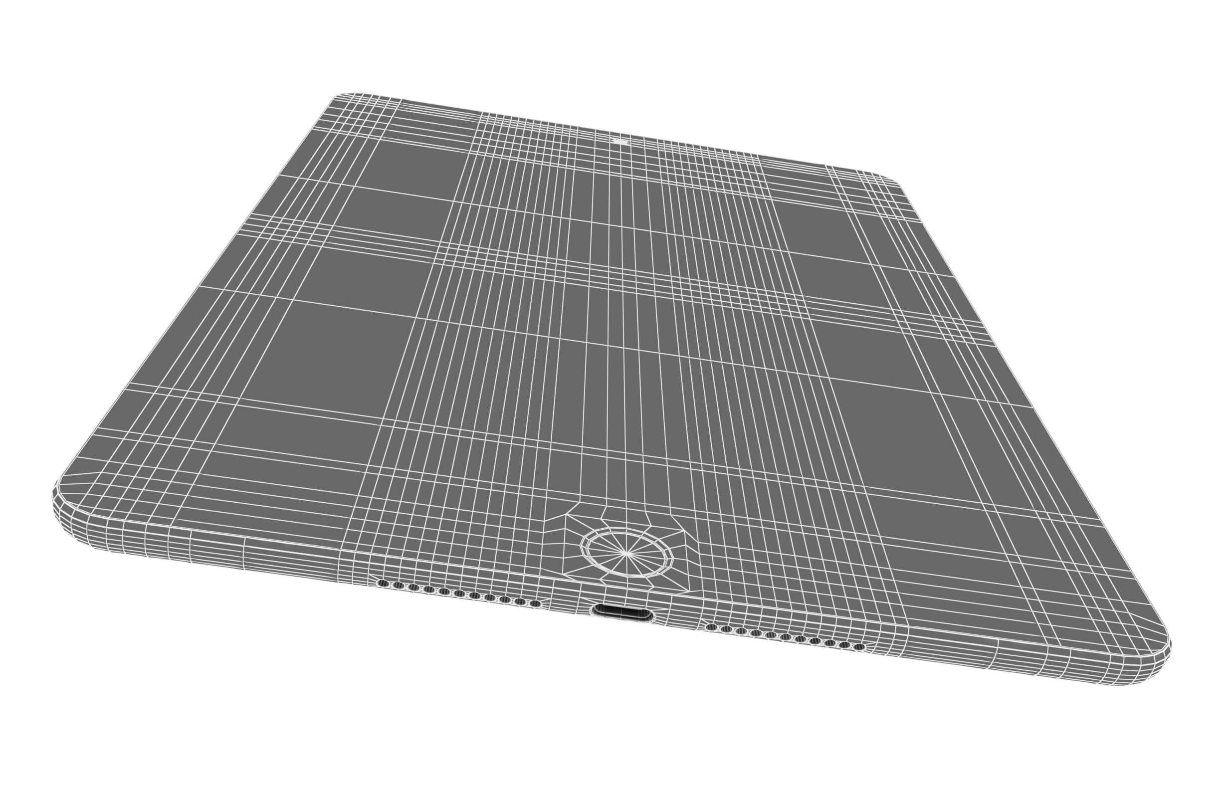 Apple iPad mini 5th Gen Gold - 3D Model by Rever_Art