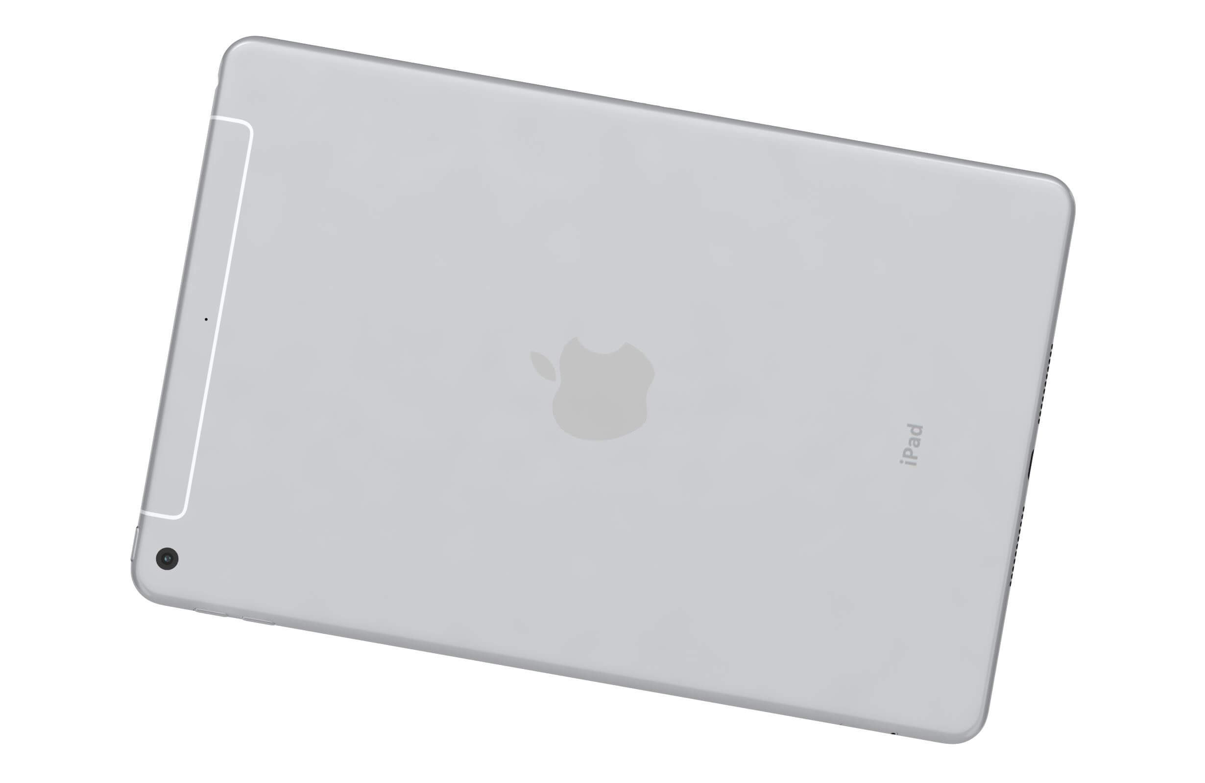 Apple iPad mini 5th Gen Silver - 3D Model by Rever_Art