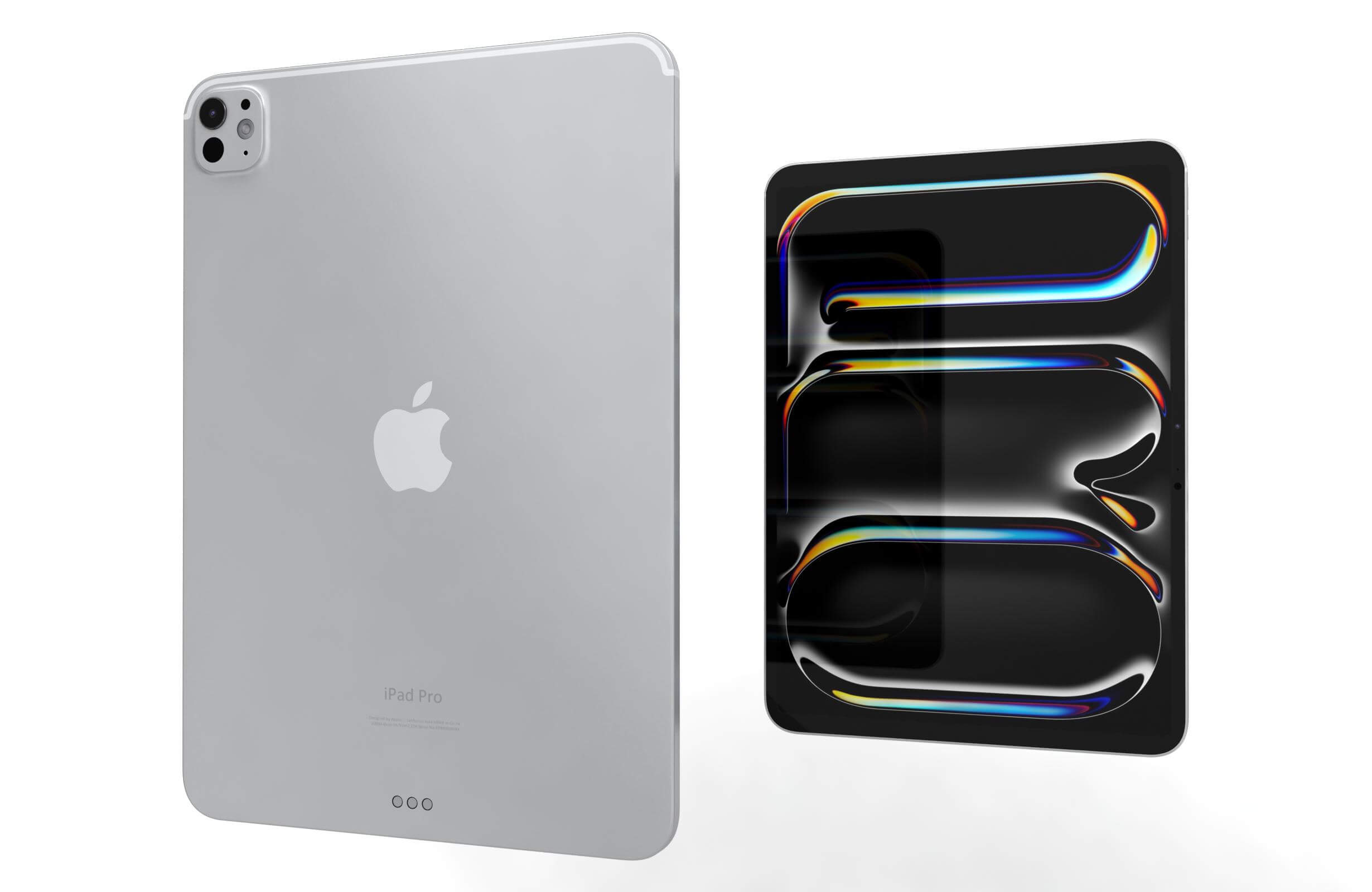 Apple iPad Pro 11 Silver - 3D Model by Rever_Art