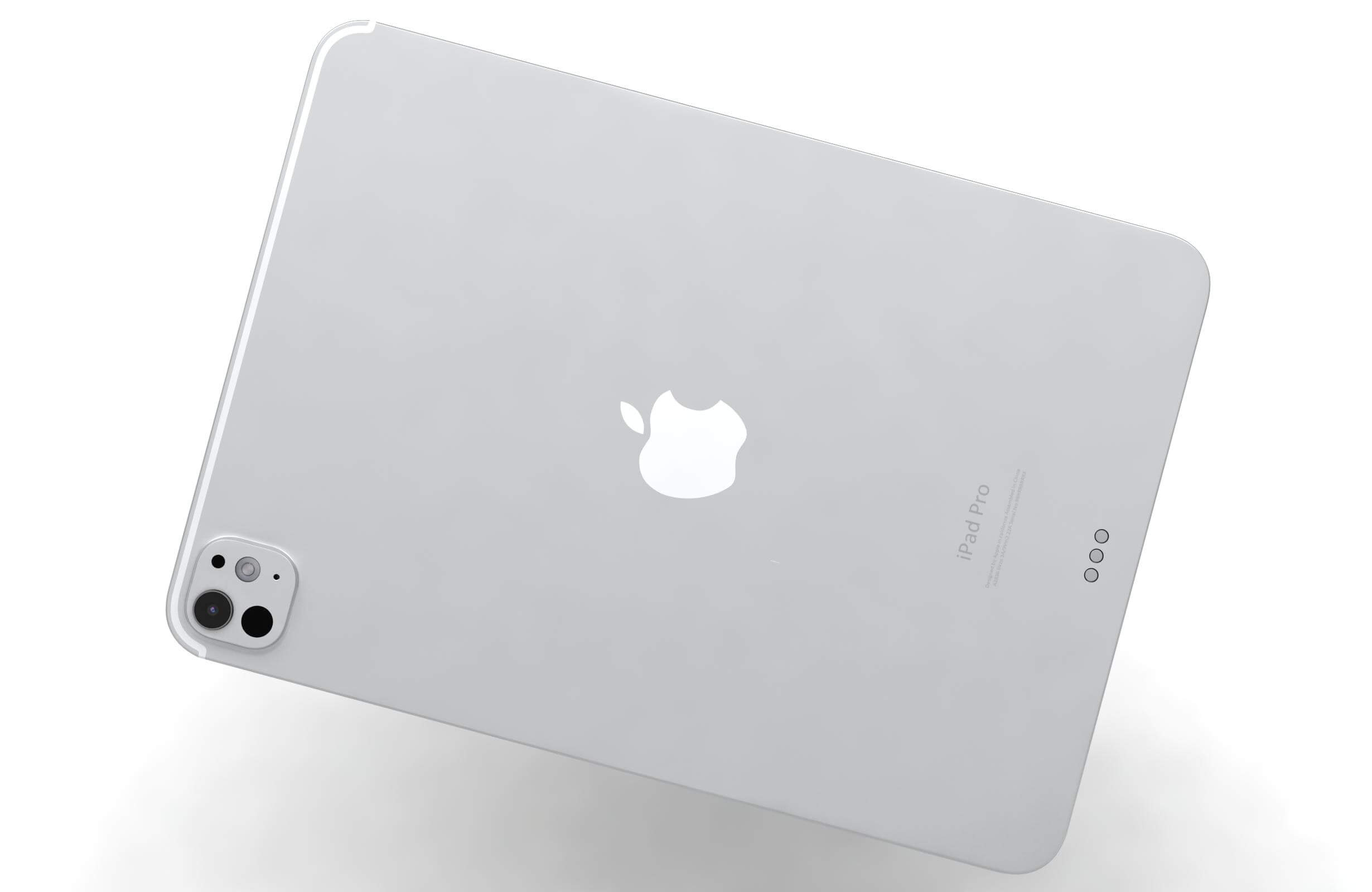Apple iPad Pro 11 Silver - 3D Model by Rever_Art