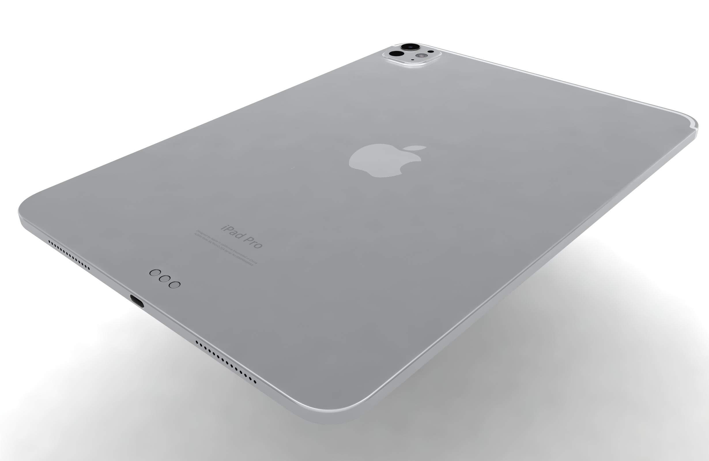 Apple iPad Pro 11 Silver - 3D Model by Rever_Art