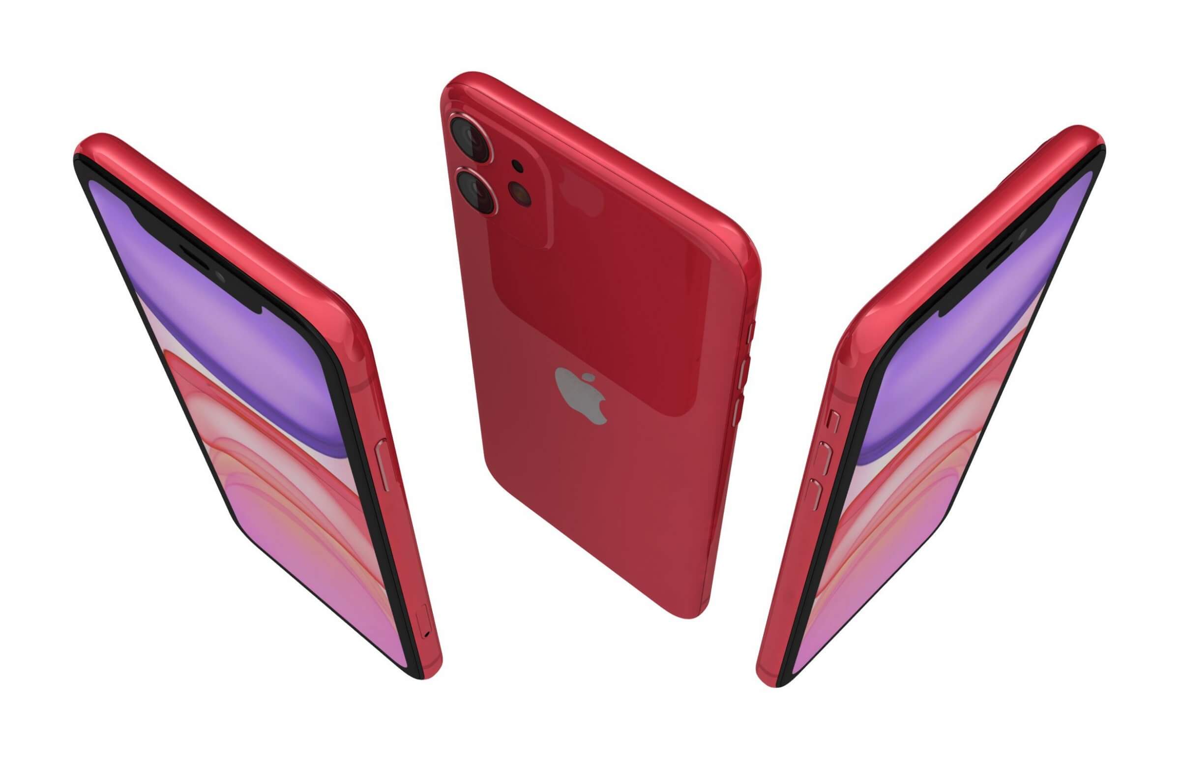Apple iPhone 11 All Colors - 3D Model by Rever_Art