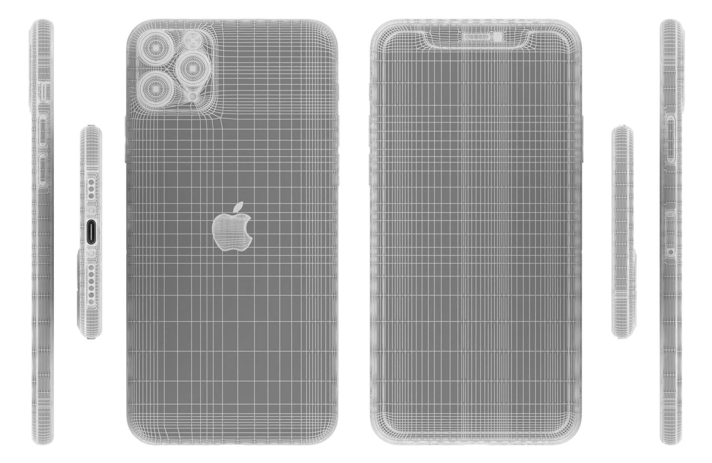 Apple iPhone 11 Pro All Colors - 3D Model by Rever_Art