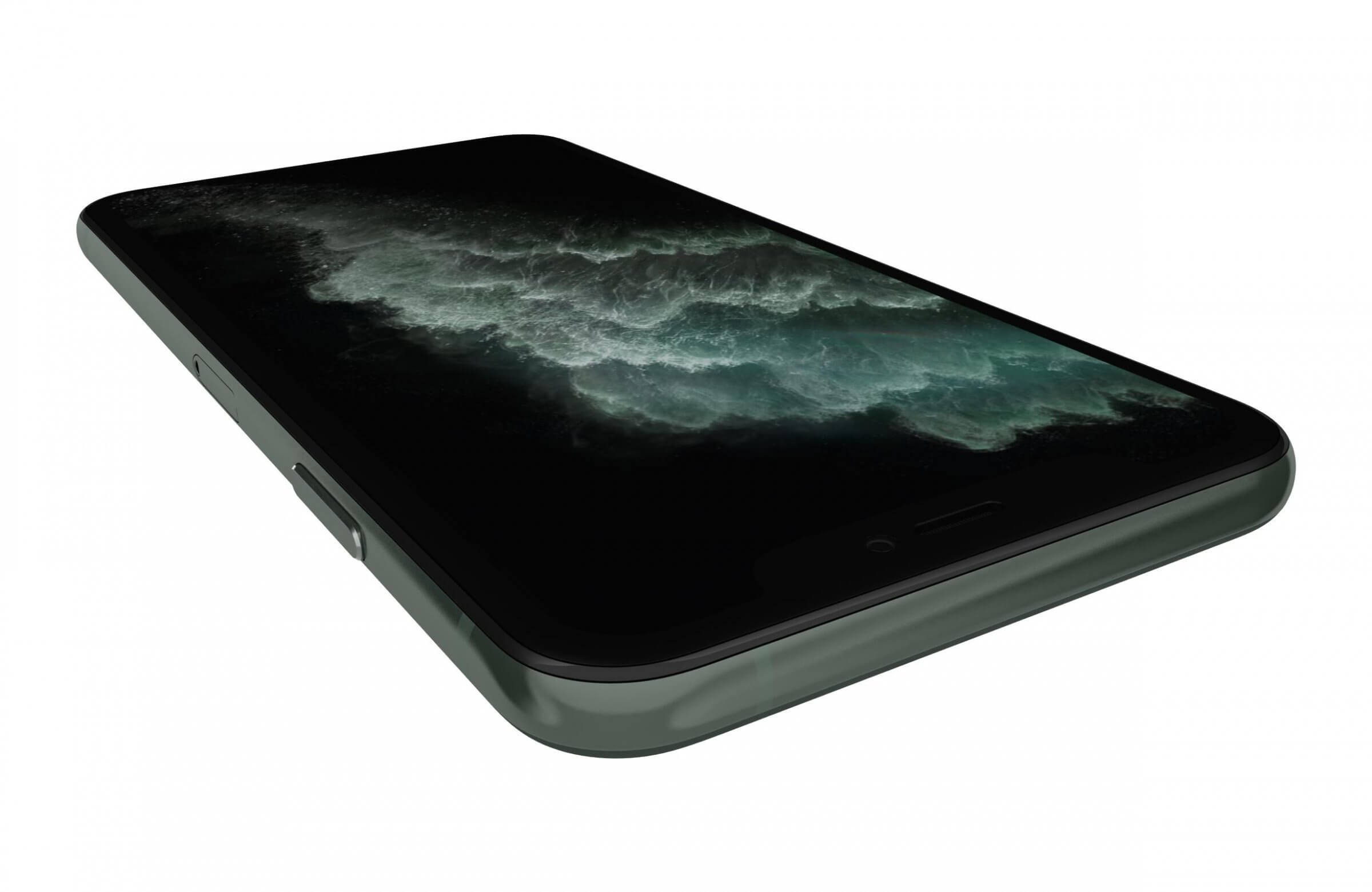 Apple iPhone 11 Pro Midnight Green - 3D Model by Rever_Art