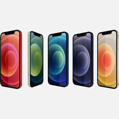 Apple iPhone 12 All Colors - 3D Model by Rever_Art
