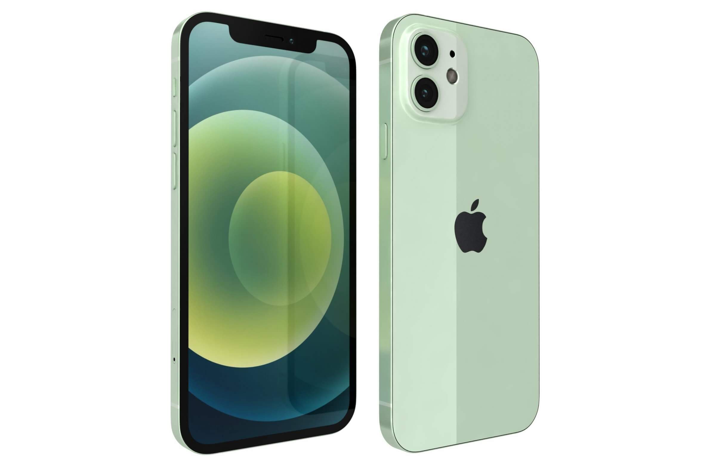 Apple iPhone 12 Green - 3D Model by Rever_Art