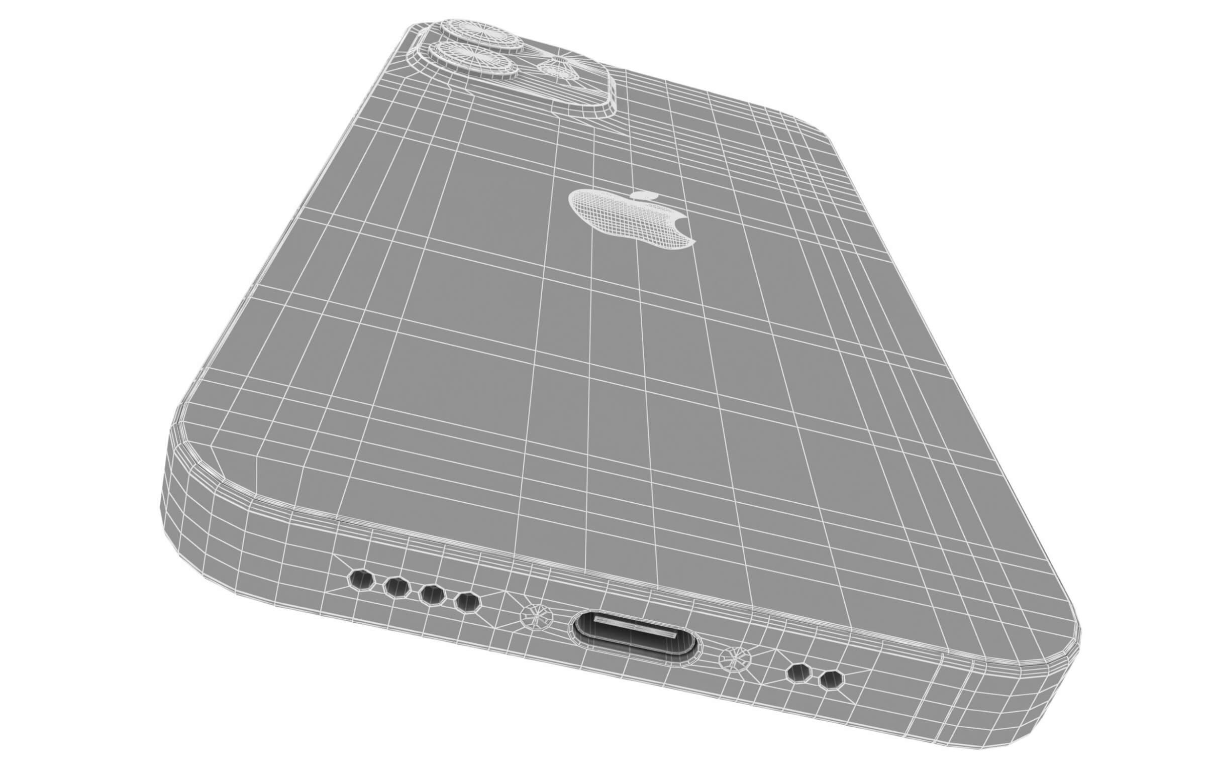 Apple iPhone 12 Mini Black - 3D Model by Rever_Art