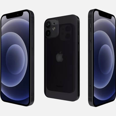 Apple iPhone 12 Mini Black - 3D Model by Rever_Art