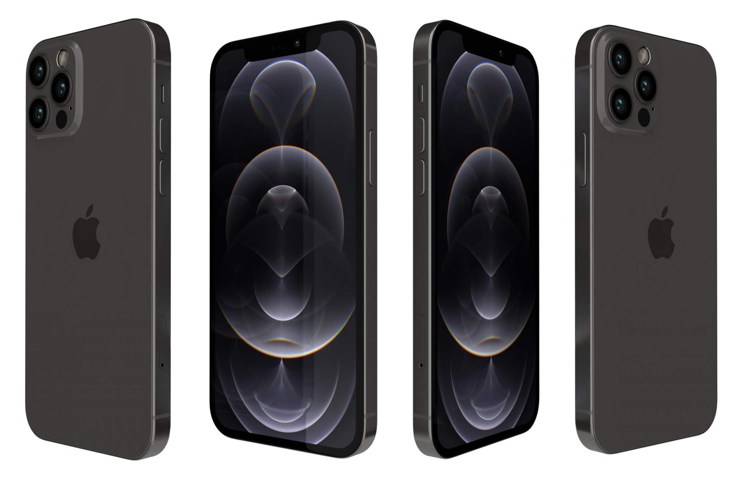 Apple iPhone 12 Pro All Colors - 3D Model by Rever_Art