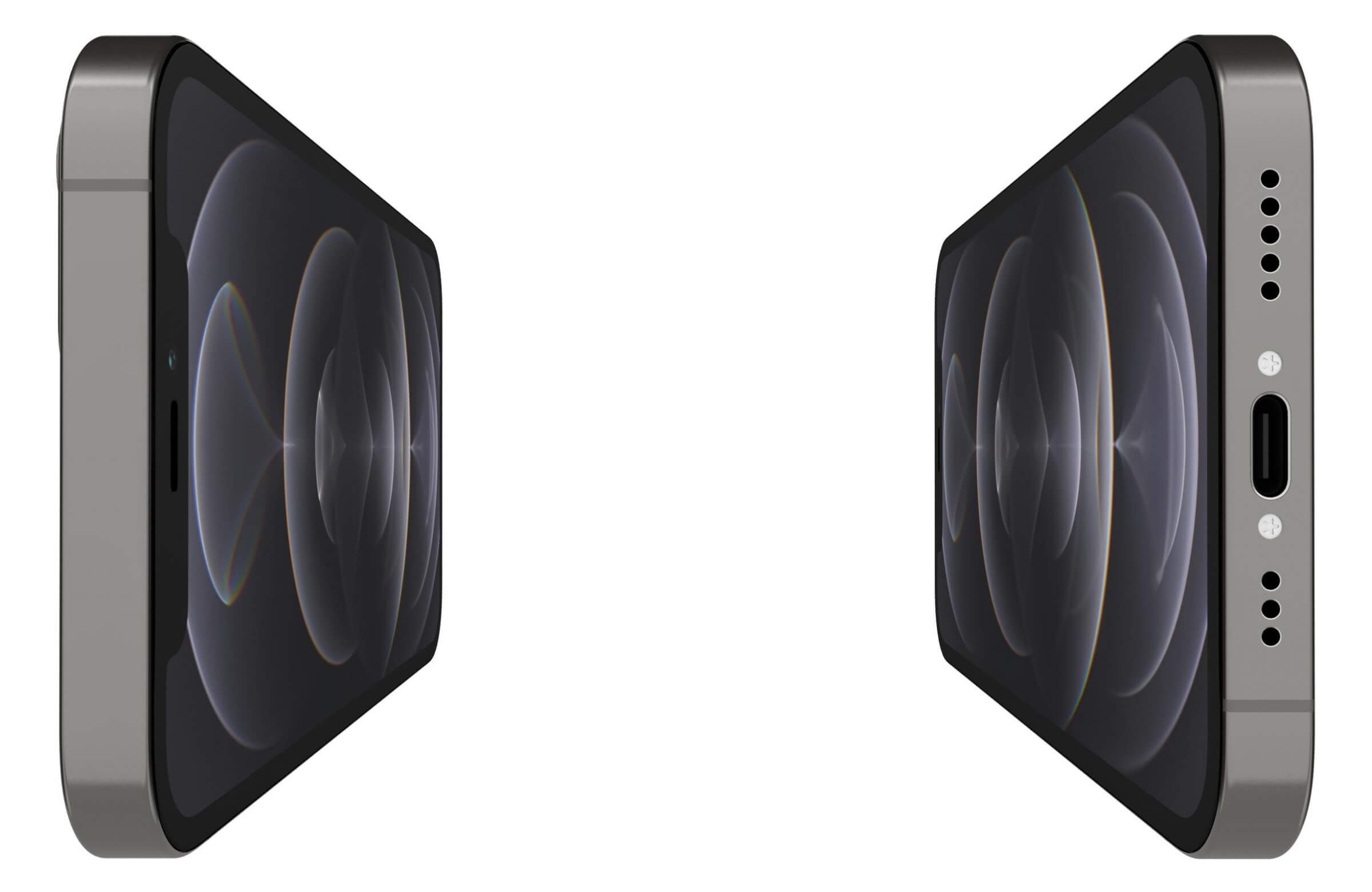 Apple iPhone 12 Pro Graphite - 3D Model by Rever_Art